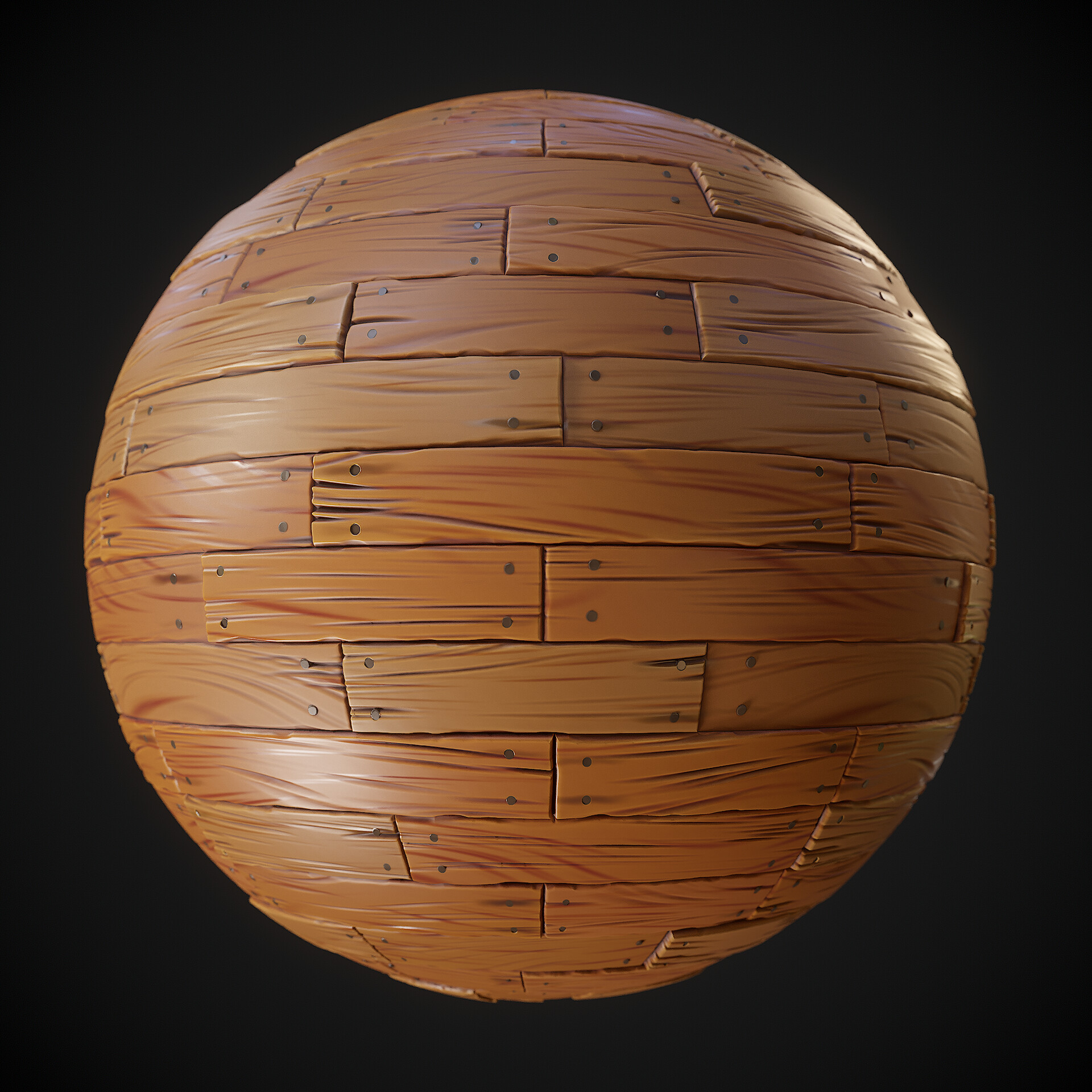 ArtStation - Stylized Wood Floor