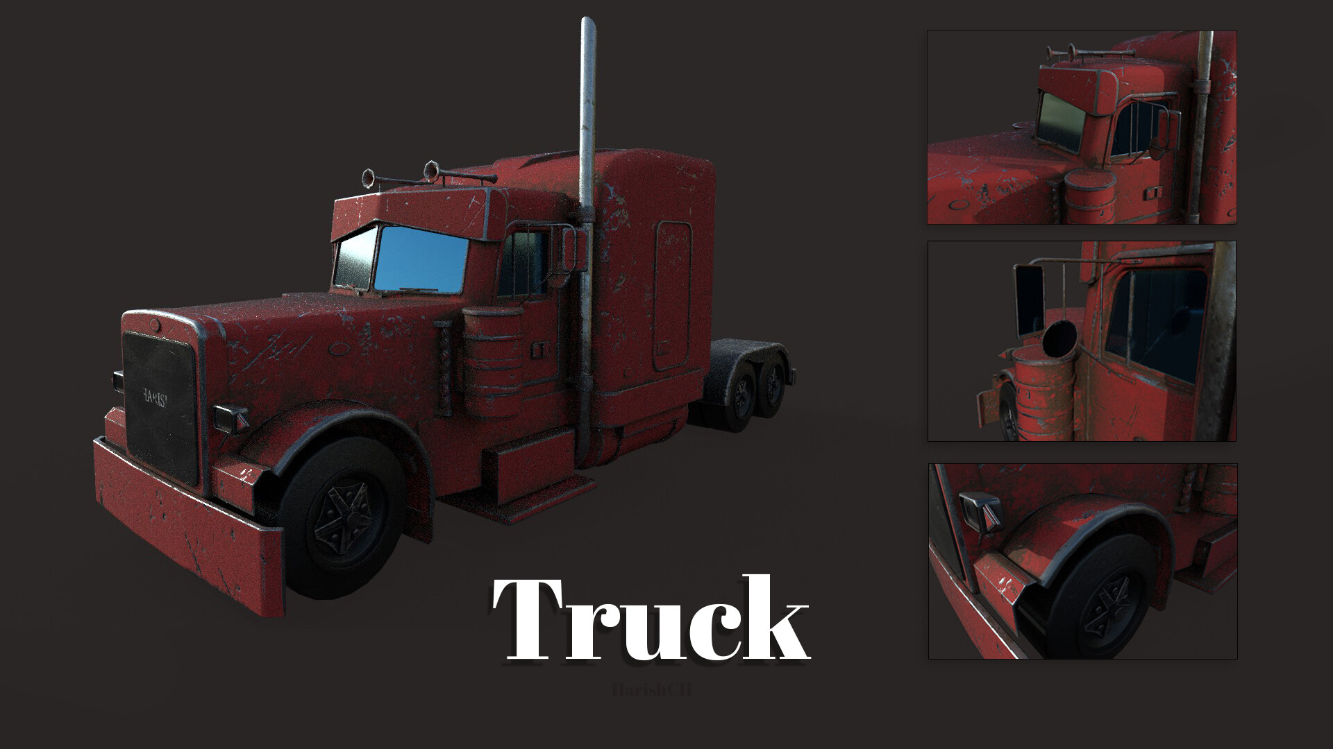 ArtStation - Rusted Truck