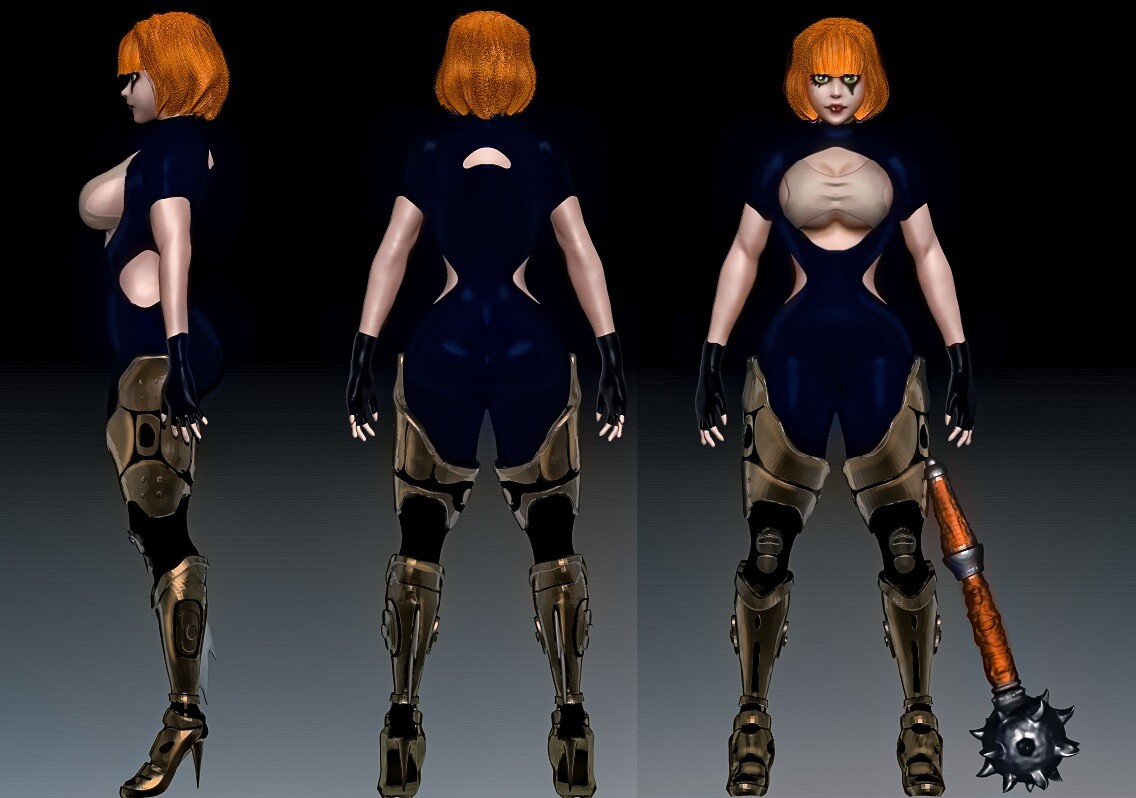 ArtStation - model_zbrush