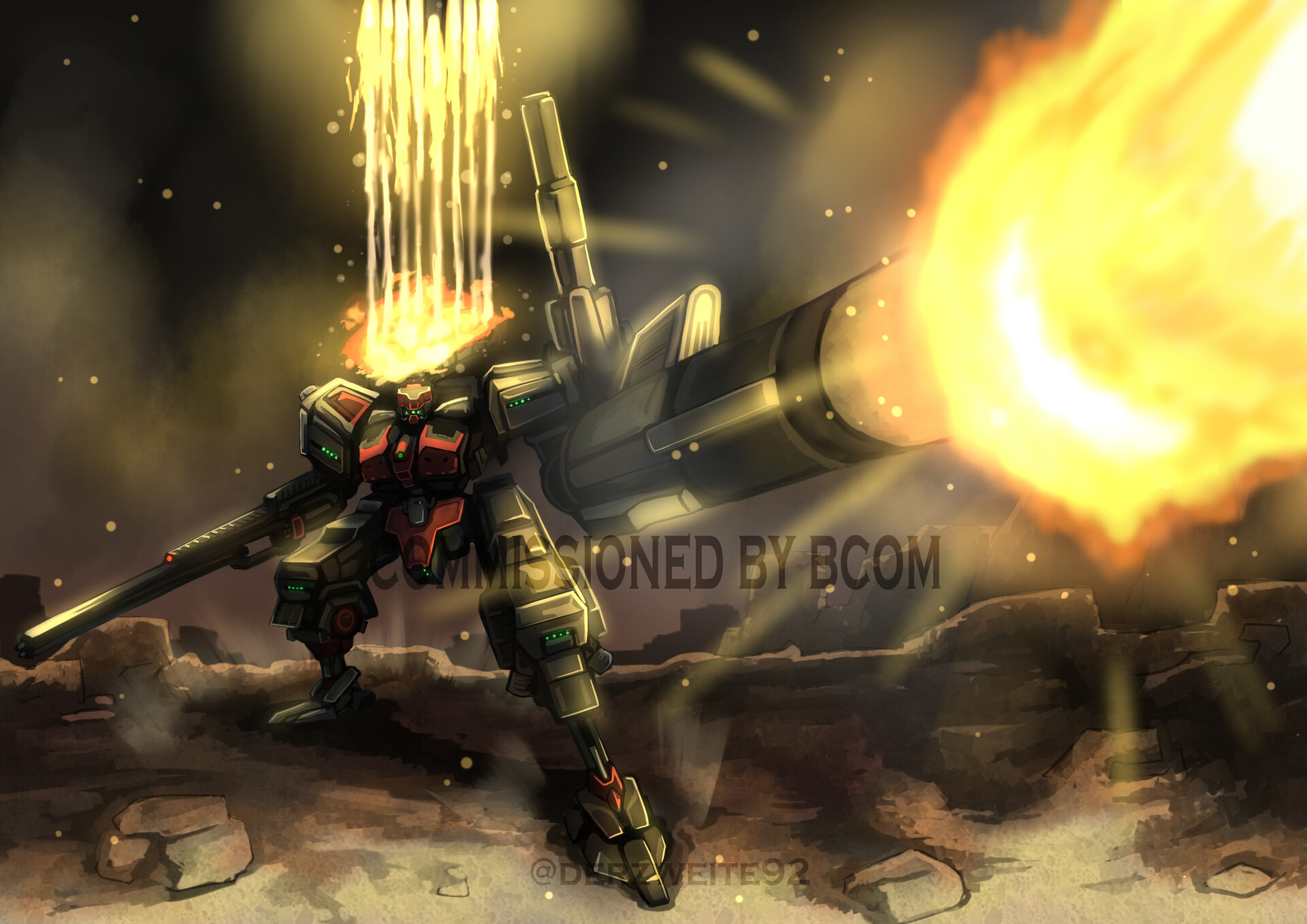 ArtStation - Mecha Commission.