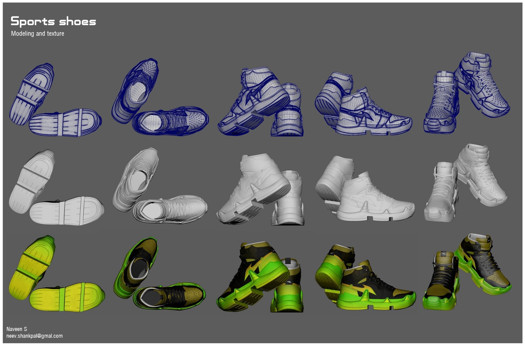 ArtStation - Shoe 3D model