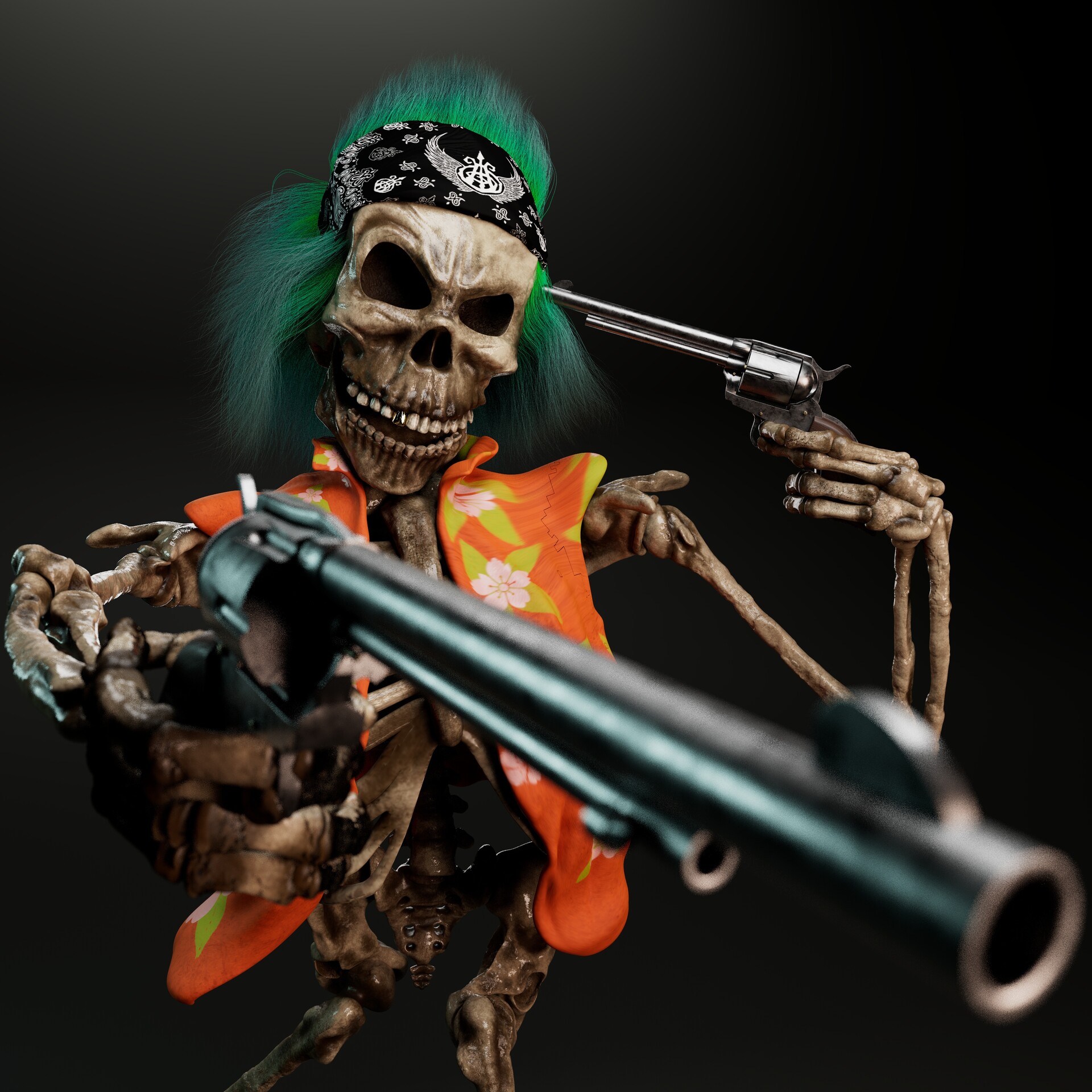 thug skeleton