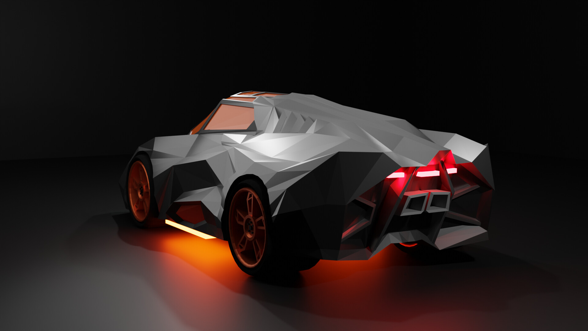 TN Palm - Low poly Lamborghini egoista