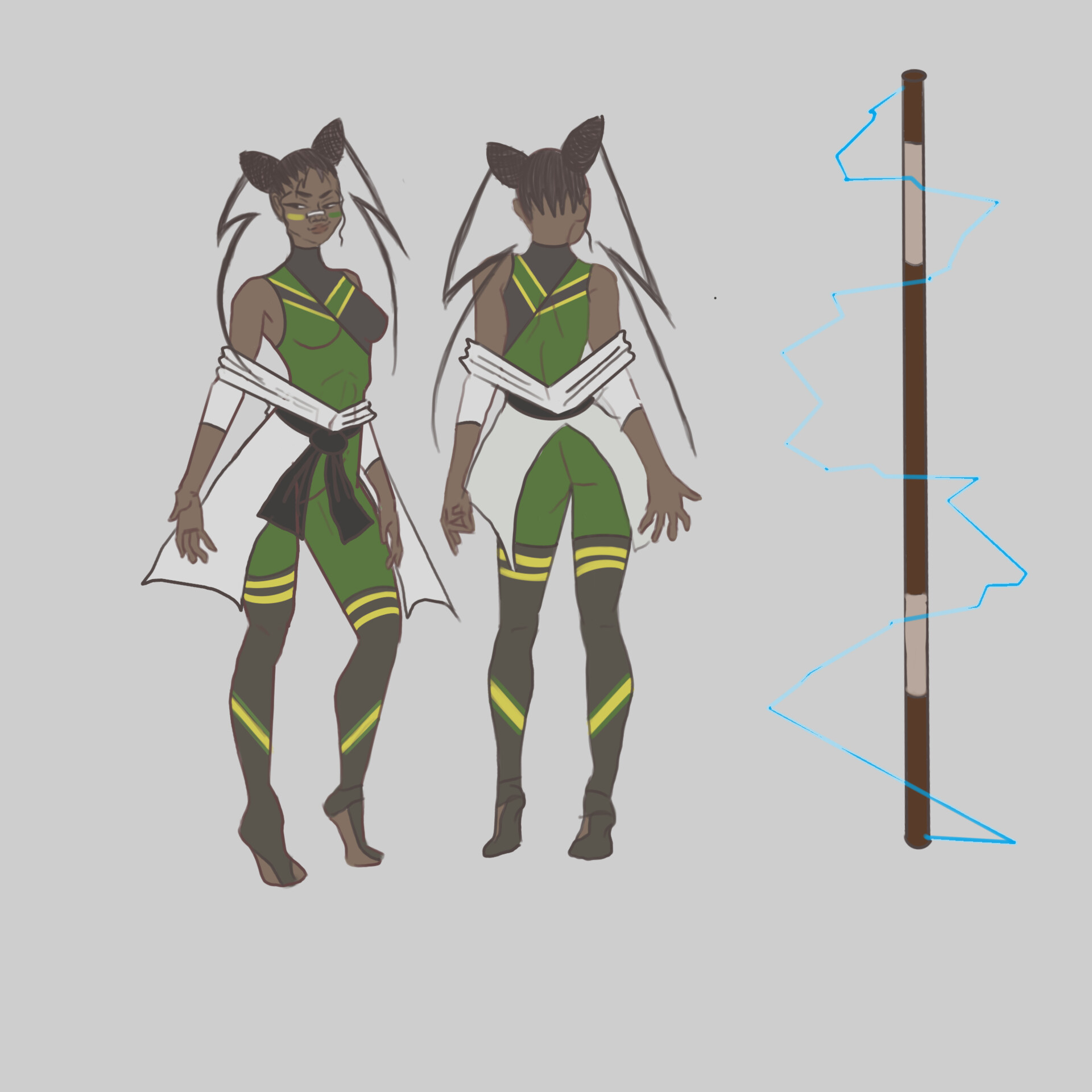 ArtStation - bojutsu character sheet