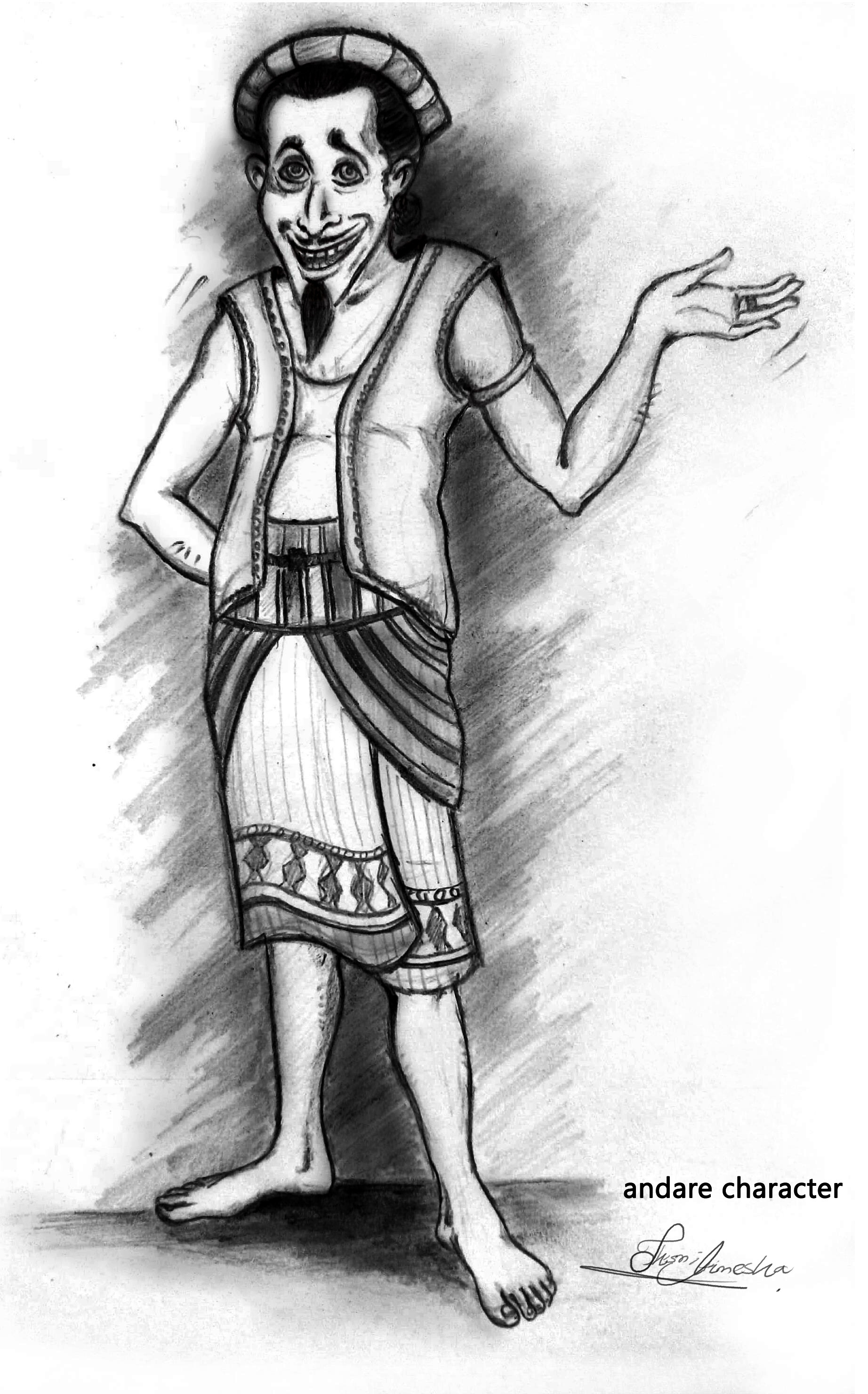 ArtStation - Andare character | Sri Lanka | Folk Tale