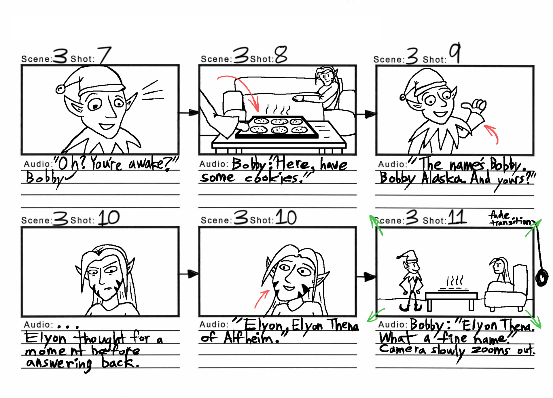 Joshua-Ibrahim De Guzman - "ELF LOVE" Pitch Animatic