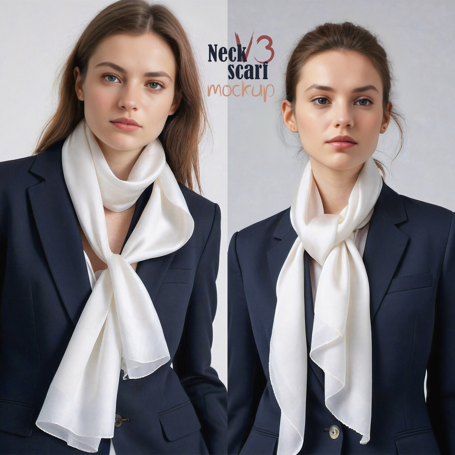 ArtStation - Neck Scarf Mockup V3