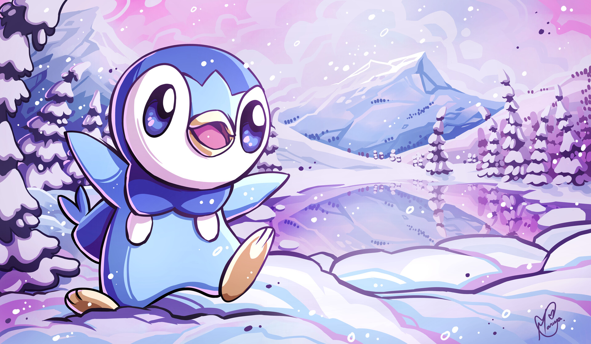 ArtStation - piplup