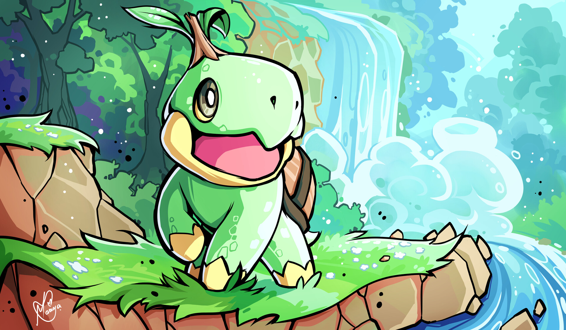 ArtStation - turtwig