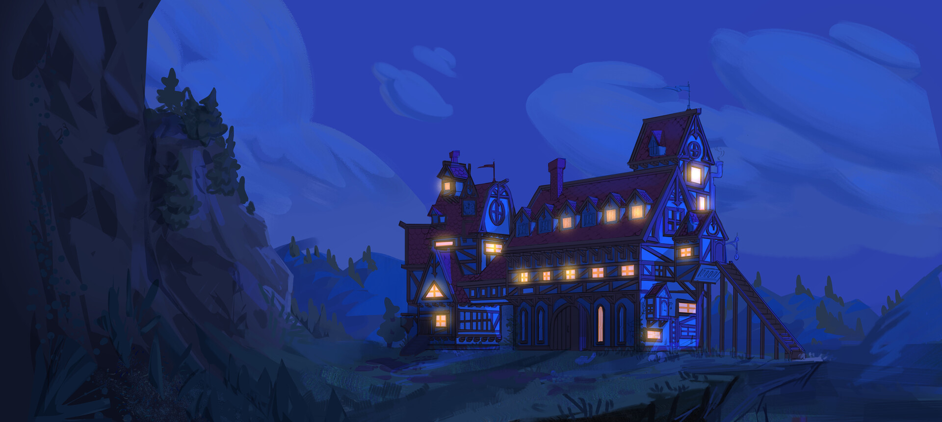 ArtStation - Thesis Background