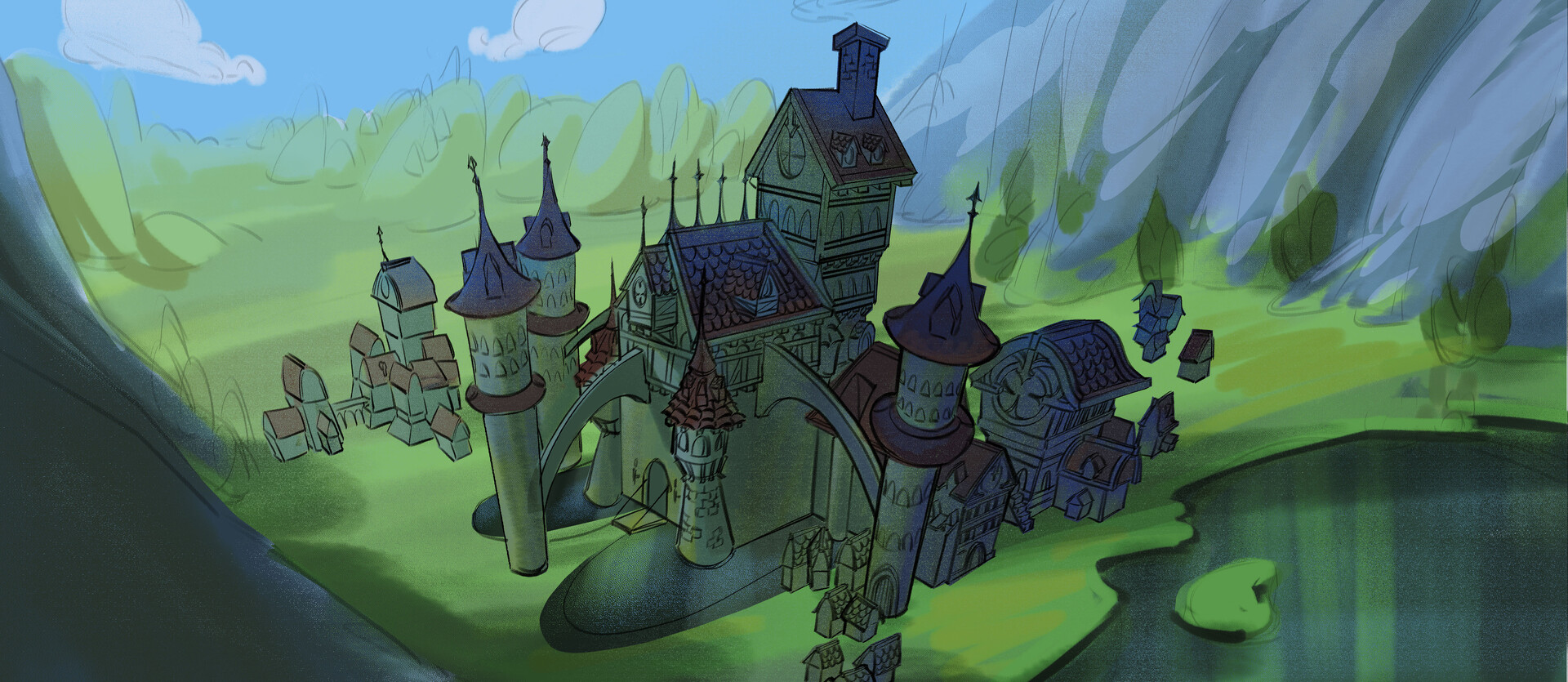 ArtStation - Thesis Background