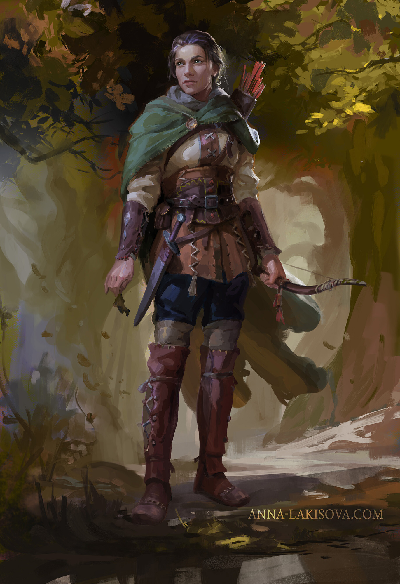 ArtStation - forest ranger
