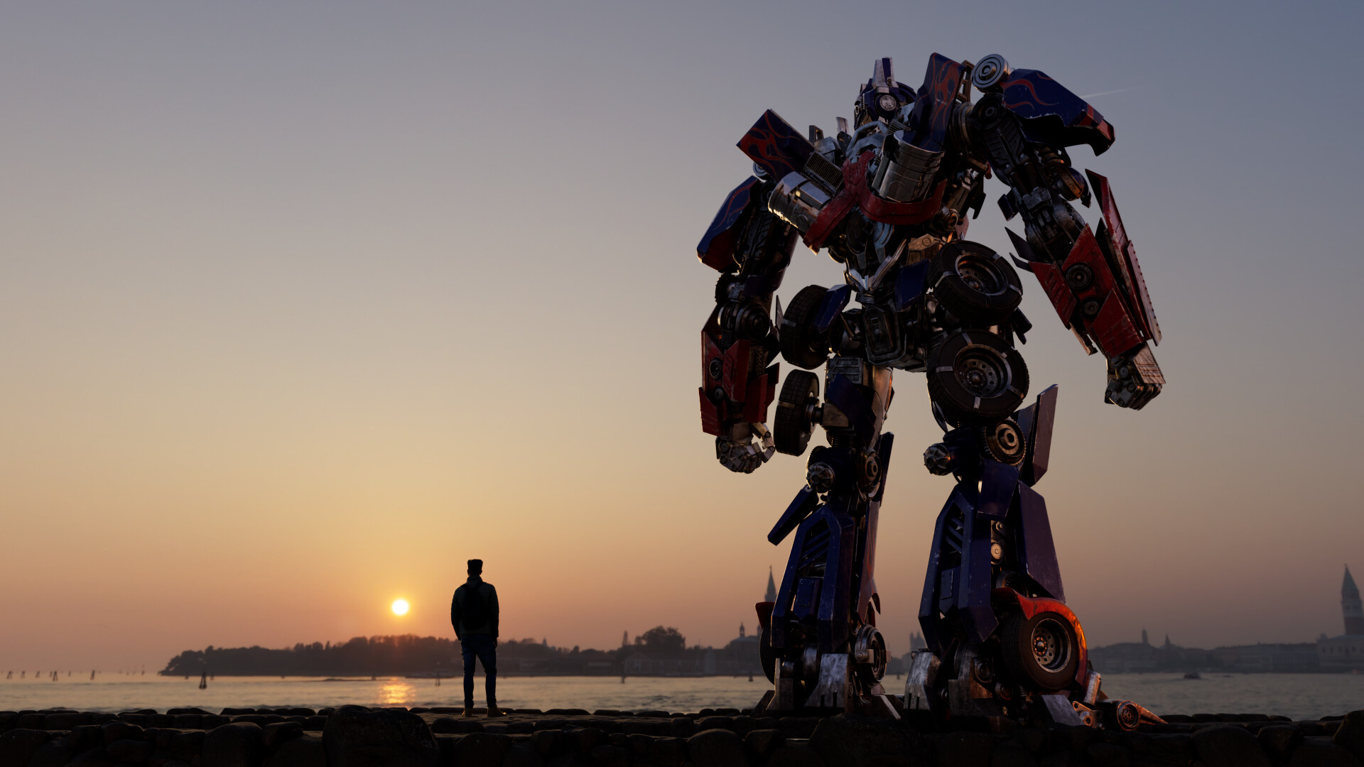 Moon Bong - Optimus Prime - Transformers