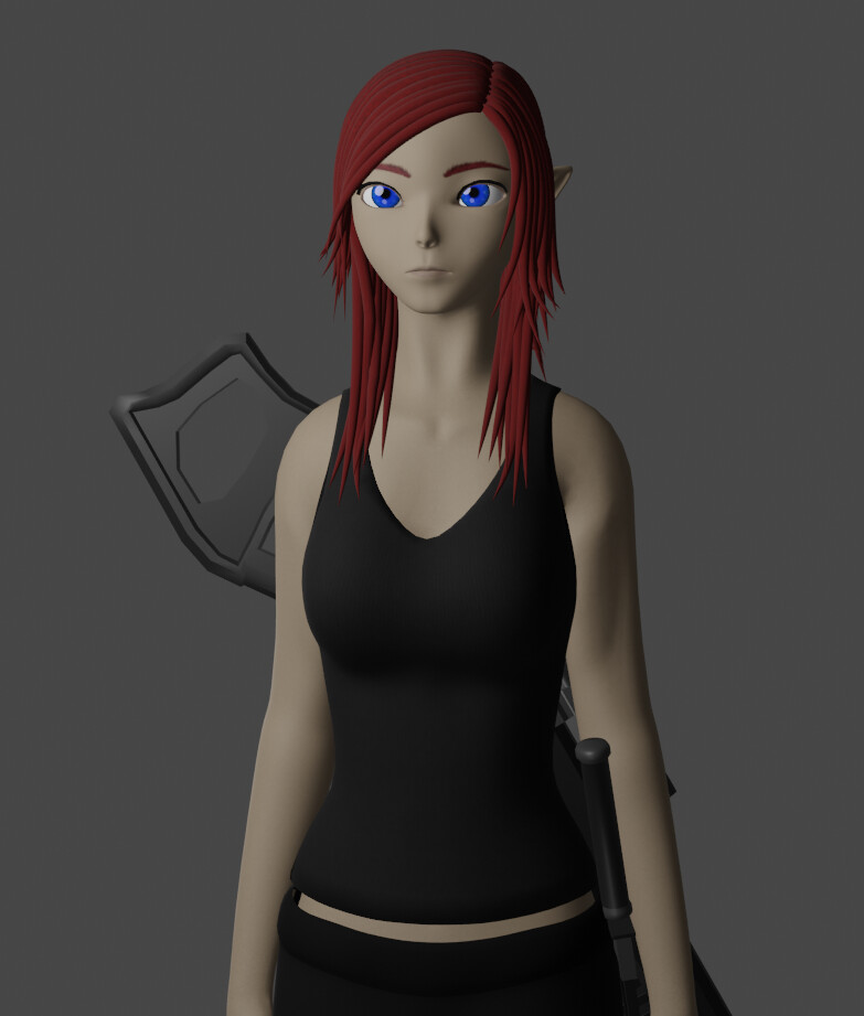 ArtStation - Sylvia Model Update