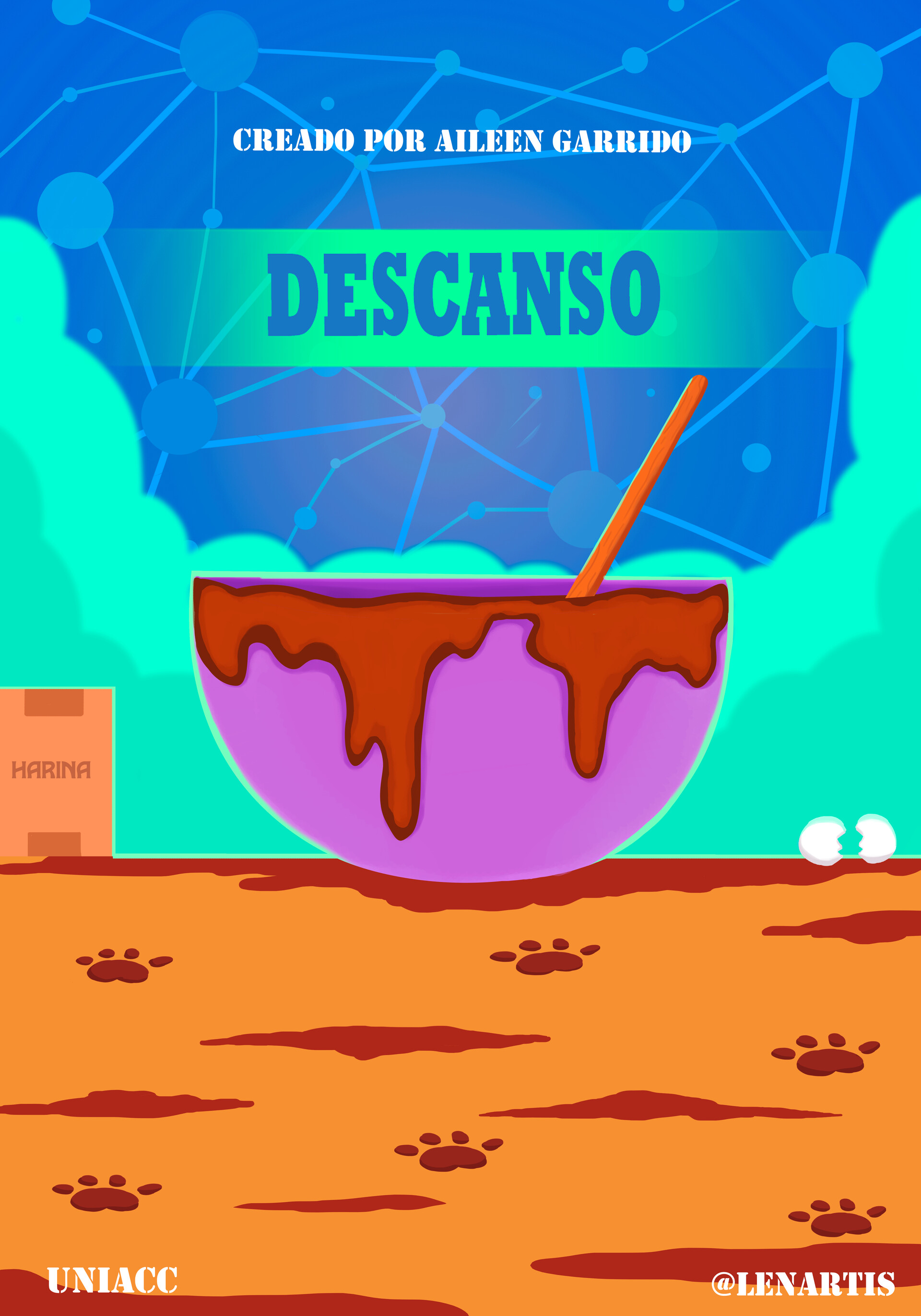 ArtStation - Afiche_Descanso