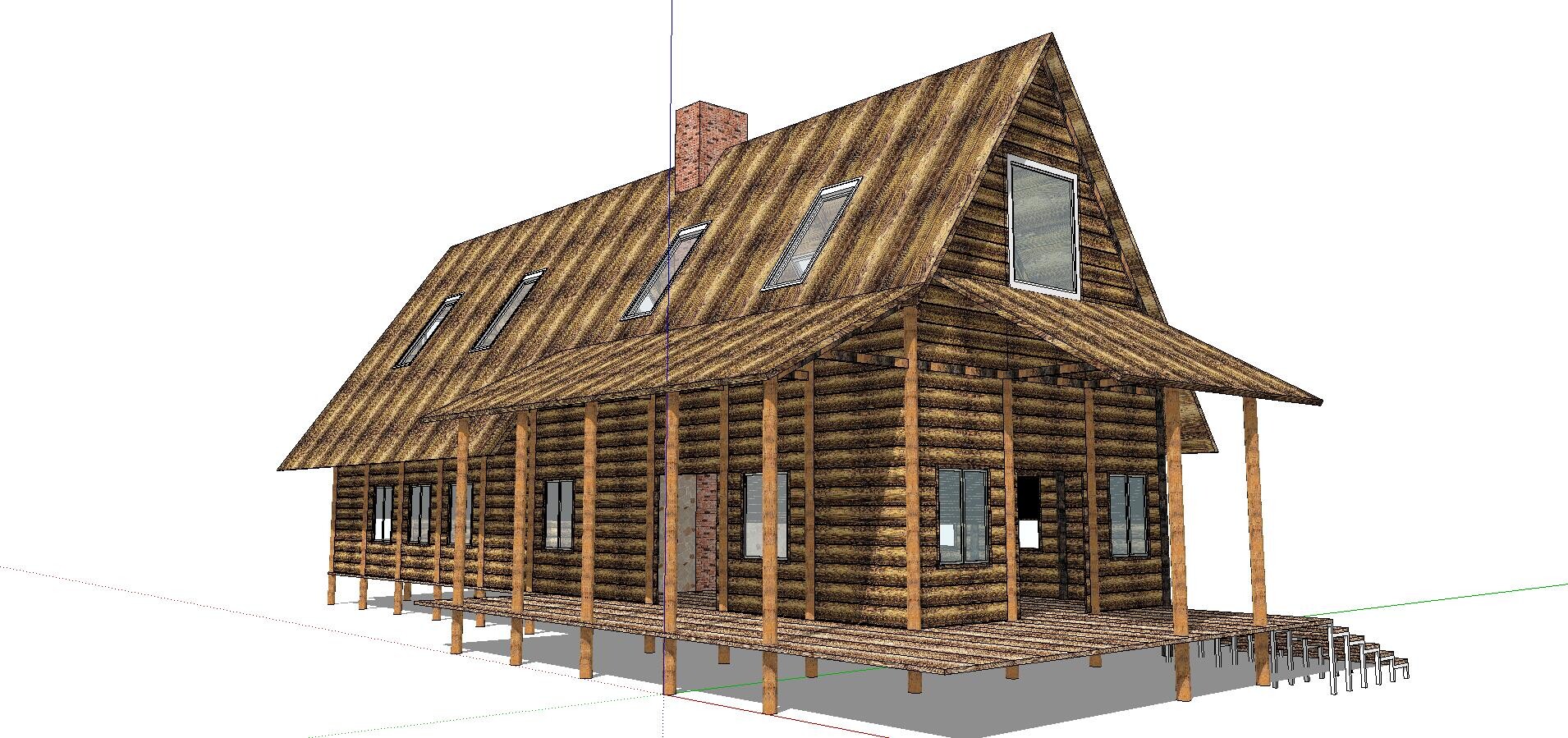 ArtStation - Creative Design-Holiday Cabin-098