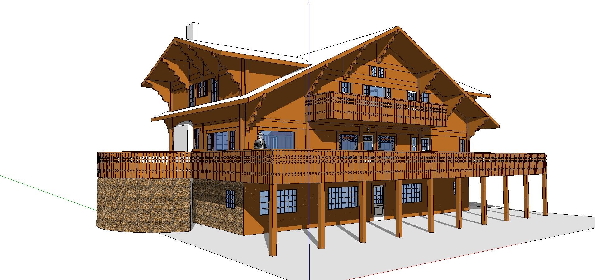 ArtStation - Creative Design-Holiday Cabin-0103