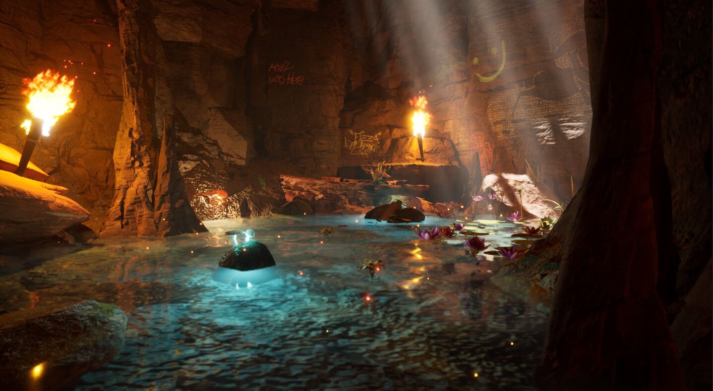 ArtStation - Trashed Cave Environment