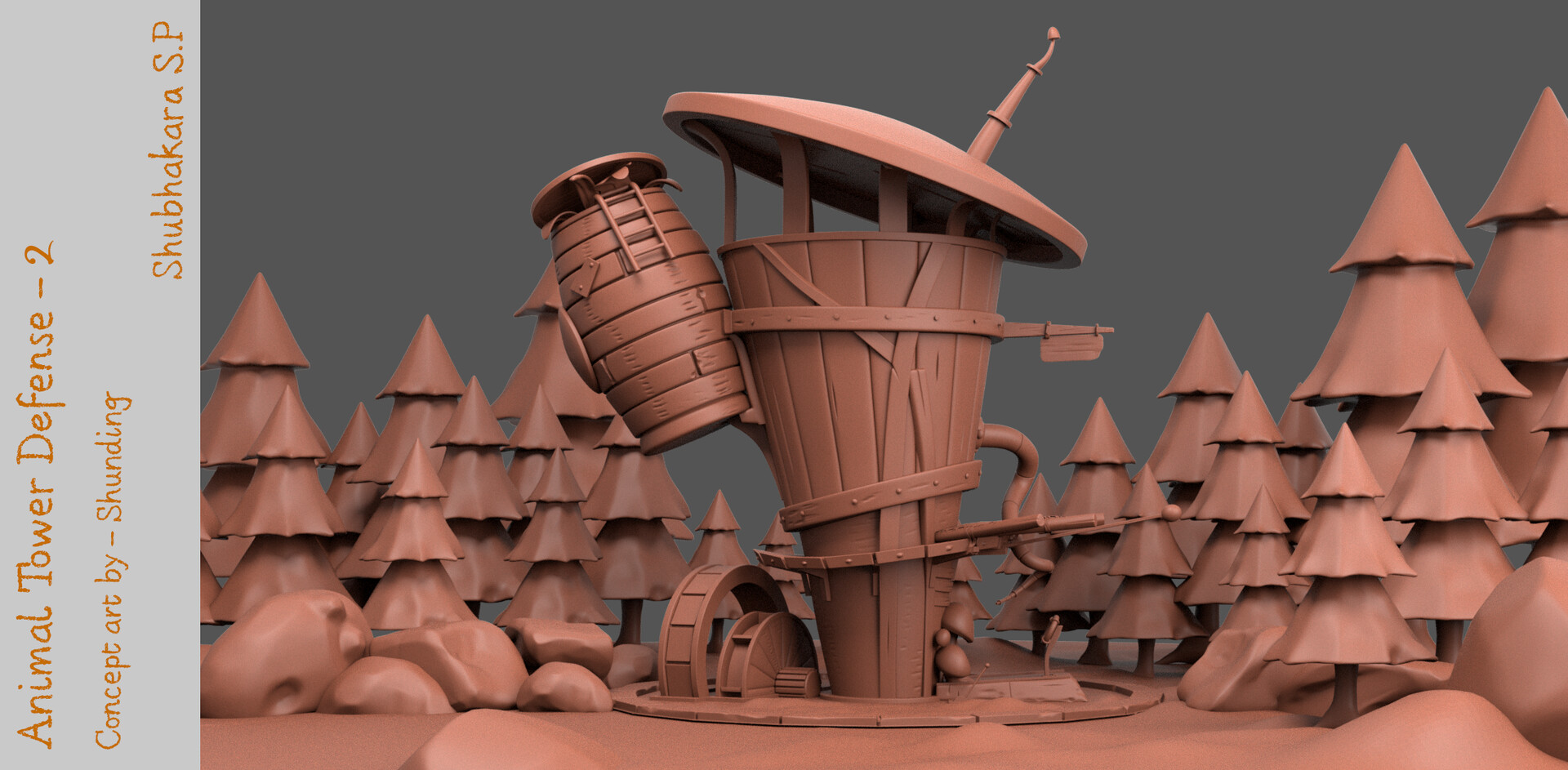 ArtStation - Animal Tower Defence - 02