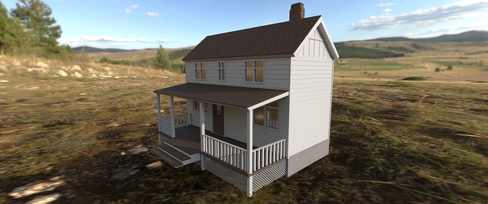 Allen Marin - Unreal Engine Class House Model/Texture