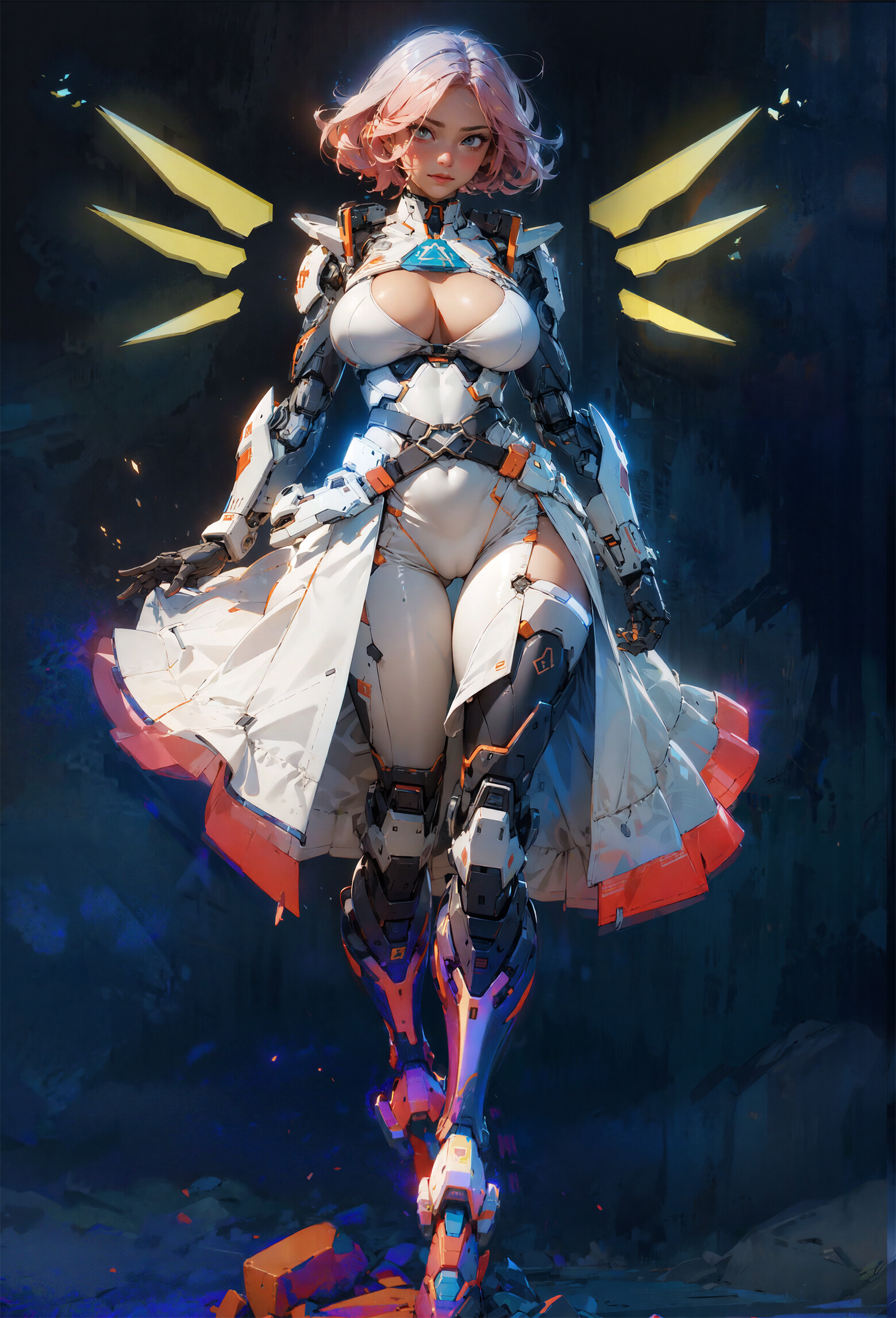 ArtStation - cyborg girl