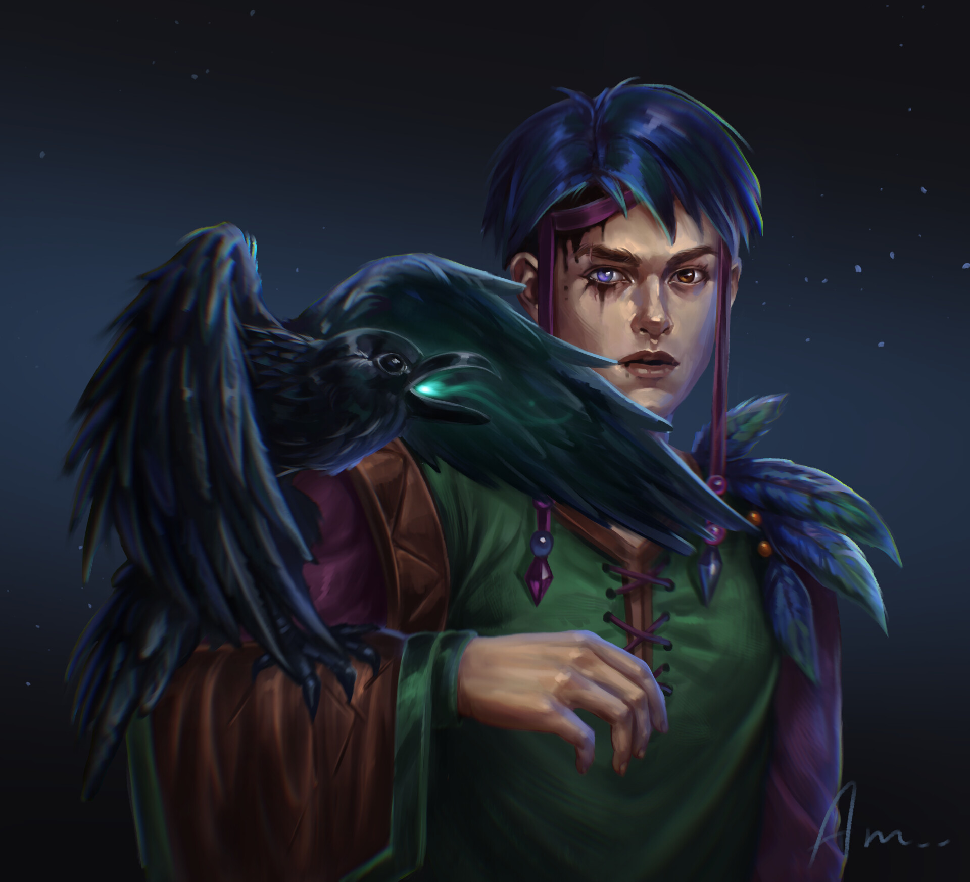 ArtStation - Raven Boy