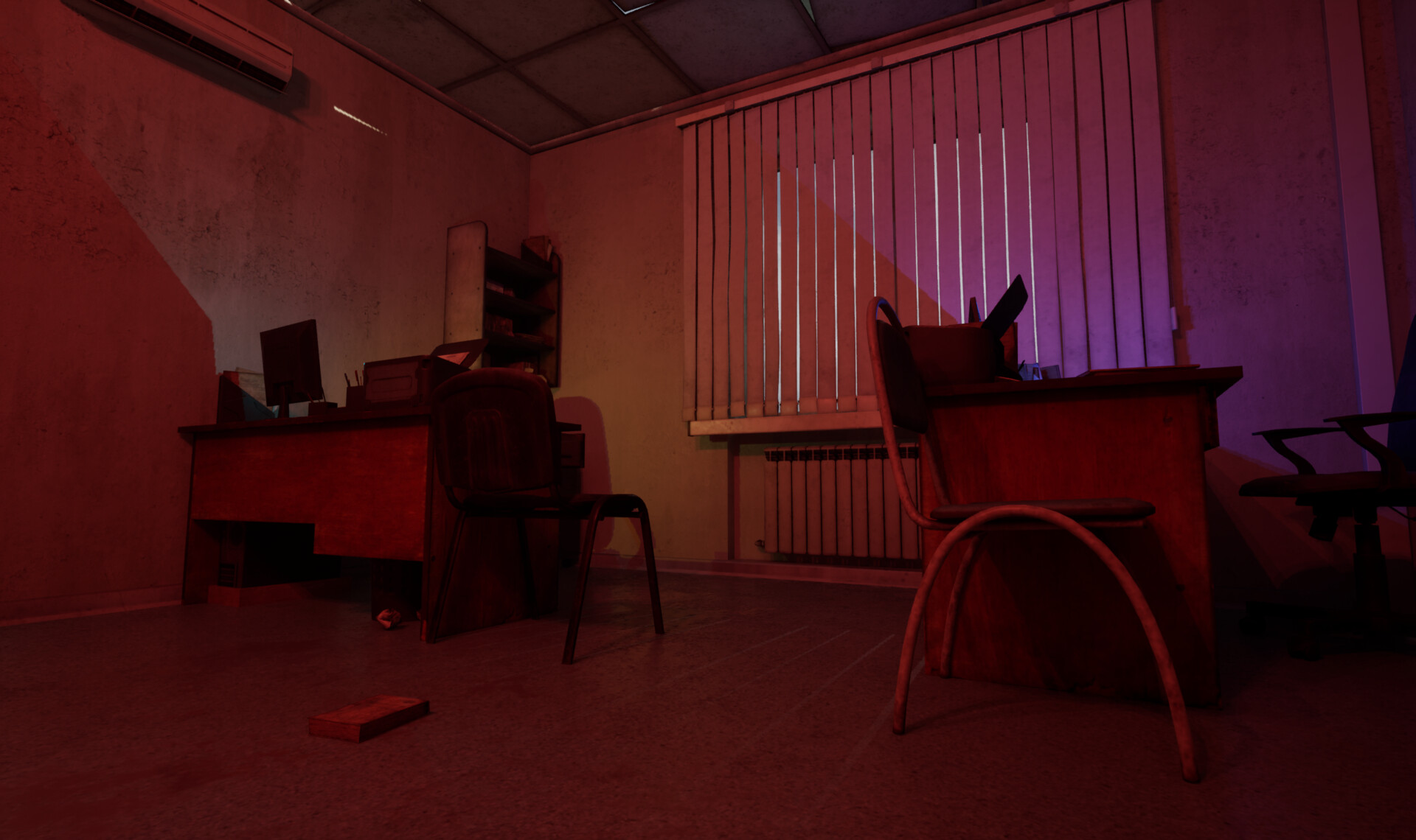 ArtStation - Lighting: Interior example - Academic Study