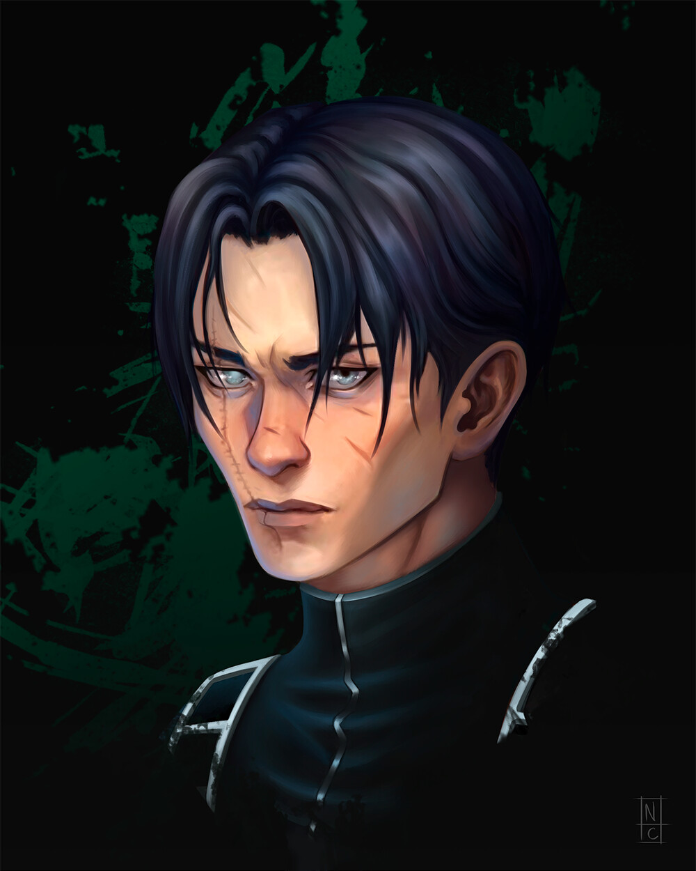 ArtStation - Levi - Attack on Titan fanart