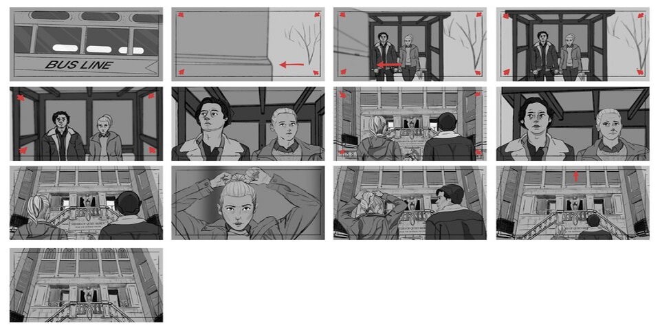 ArtStation - Film Study Storyboards