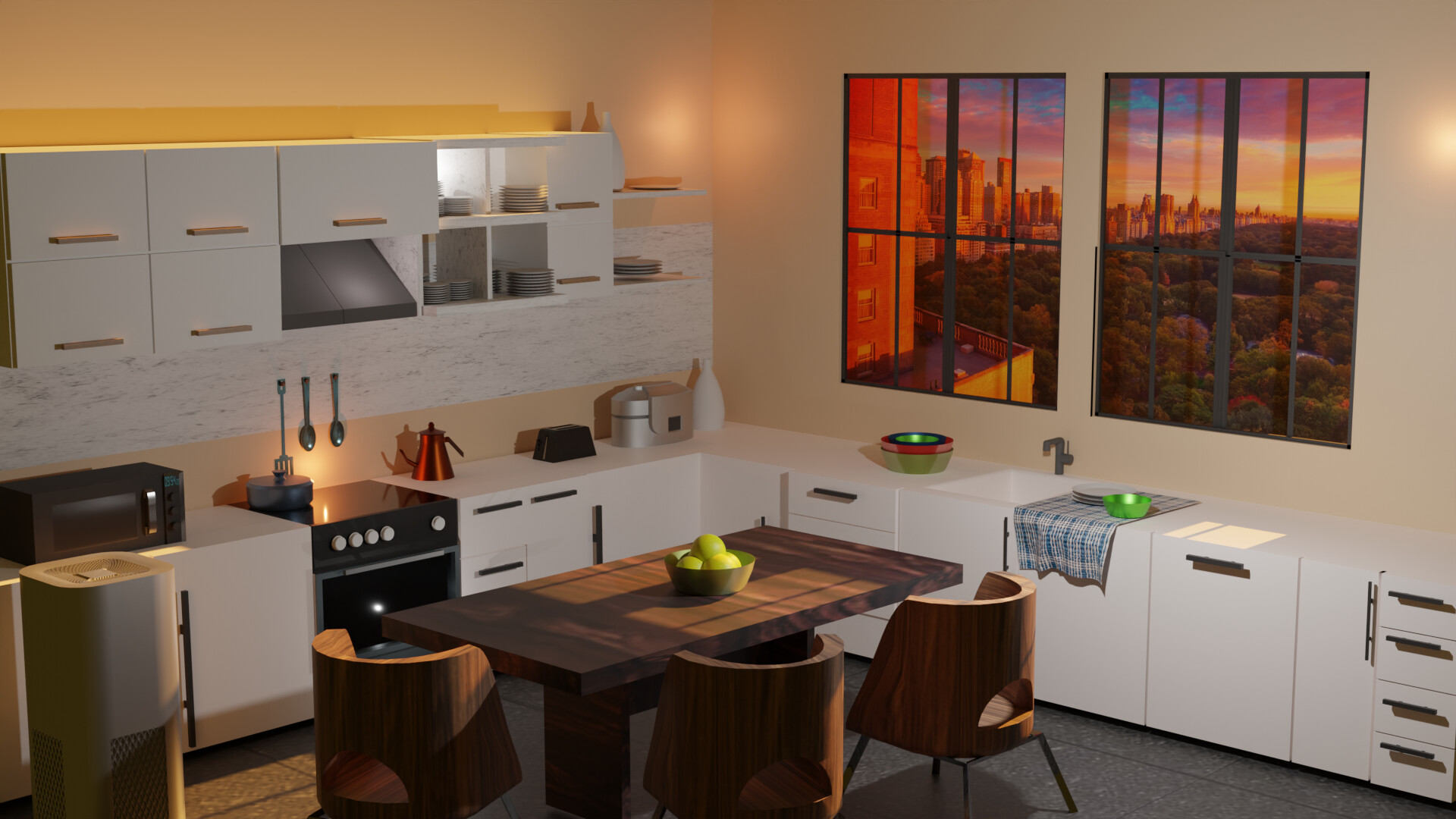 ArtStation - kitchen