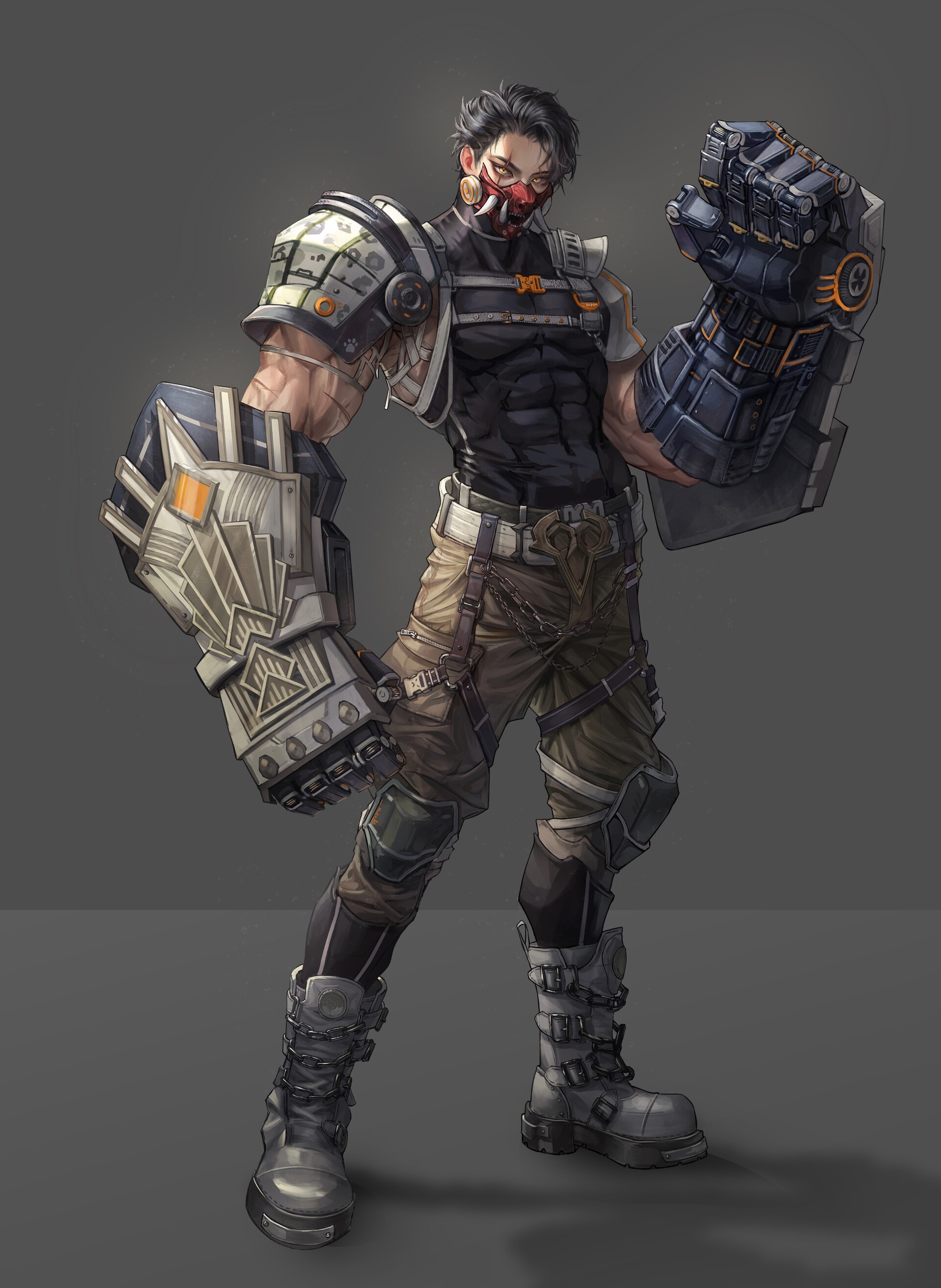 ArtStation - Big arms man