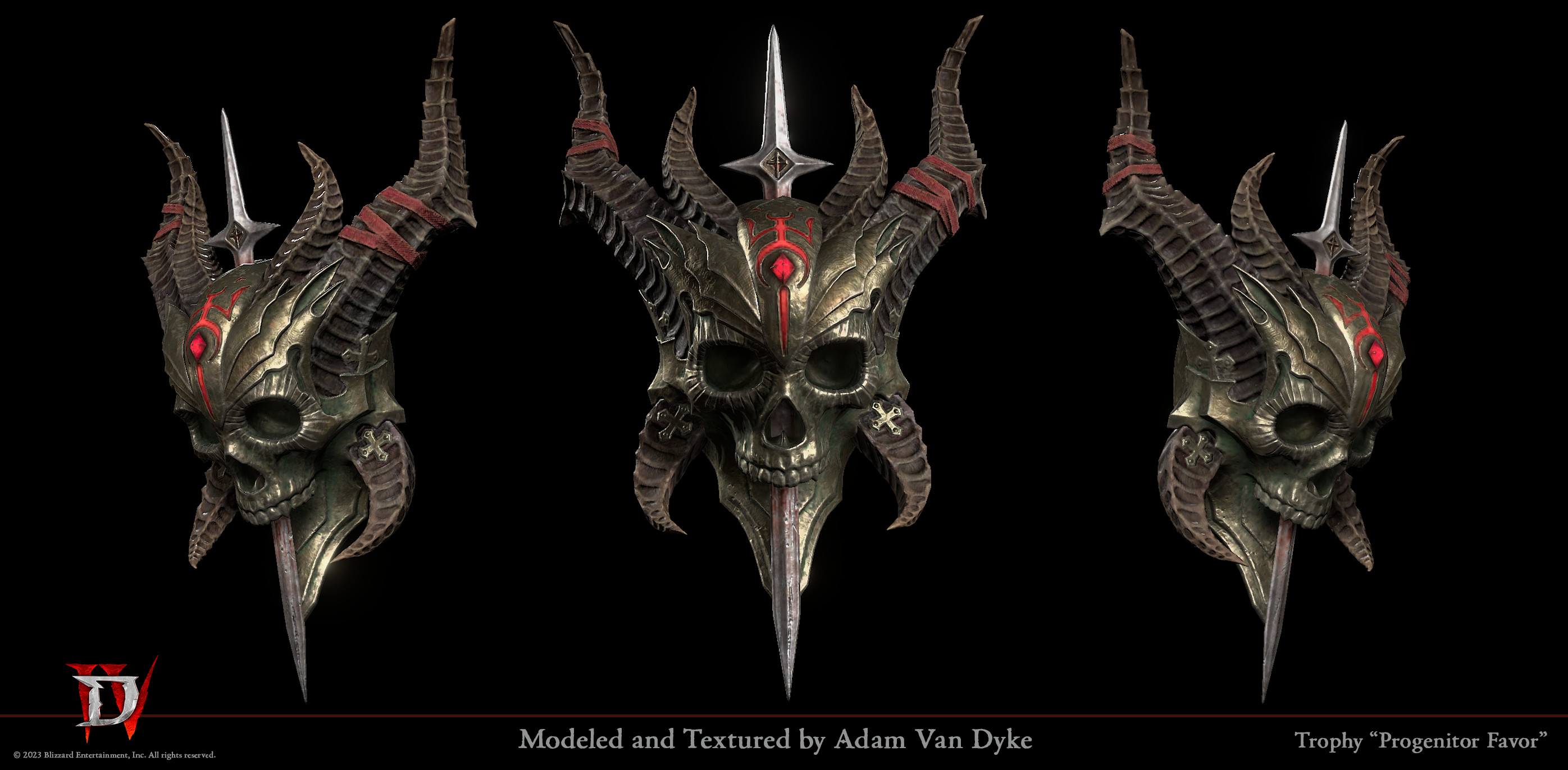 Adam Van Dyke | Character Artist - Diablo IV - Progenitor Favor