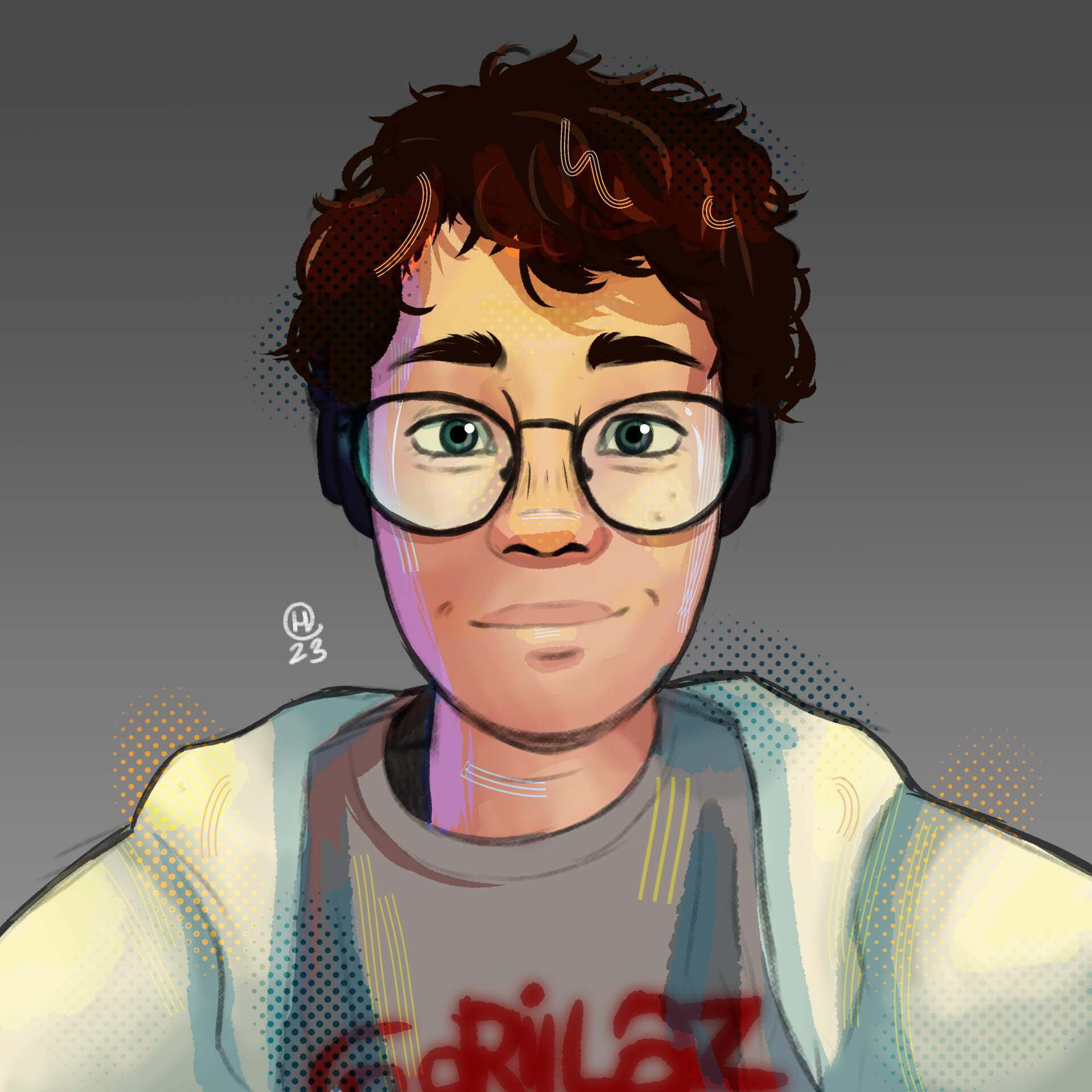 ArtStation - Spiderverse style portrait