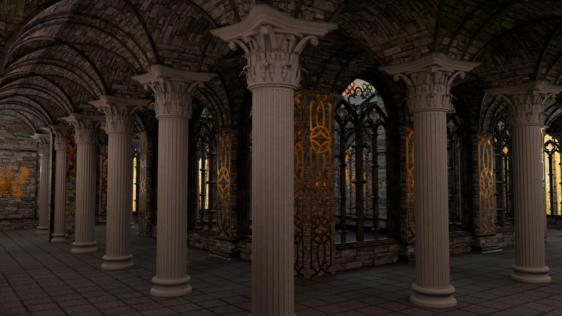 ArtStation - Gothic Temple