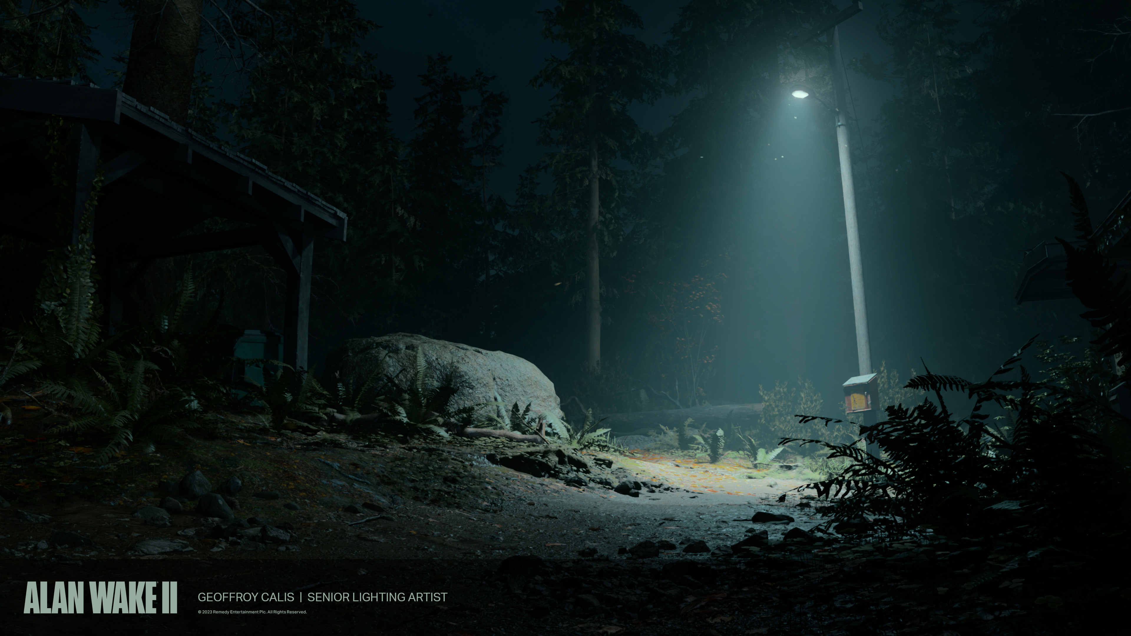 Geoffroy Calis - Alan Wake 2 : Cauldron Lake / Lighting