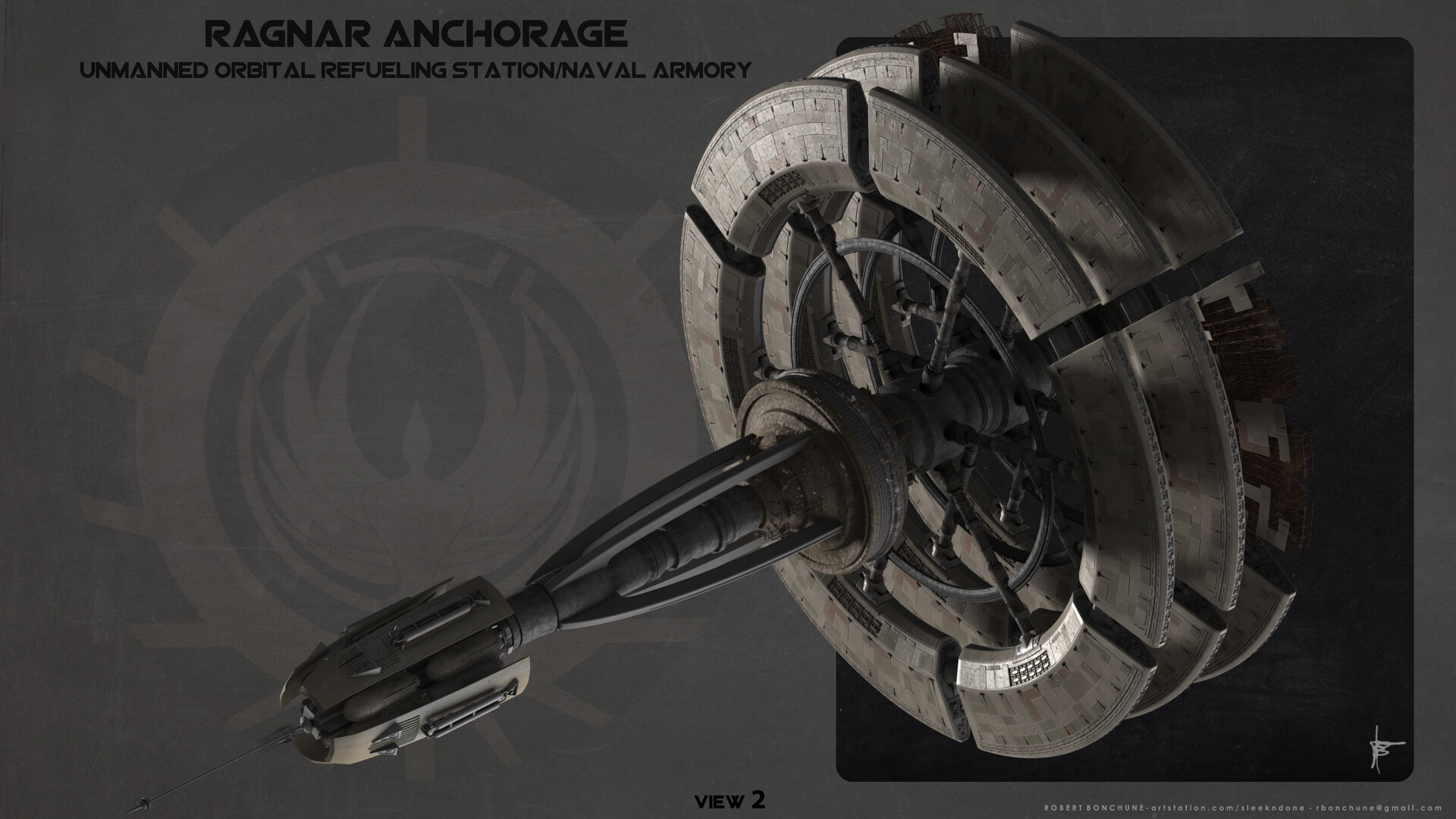 Robert Bonchune - Ragnar Anchorage - Various views - BSG
