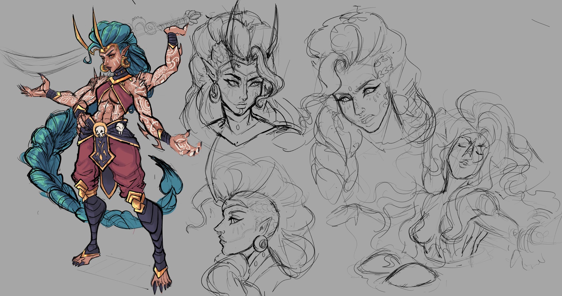 ArtStation - Scorpion character design