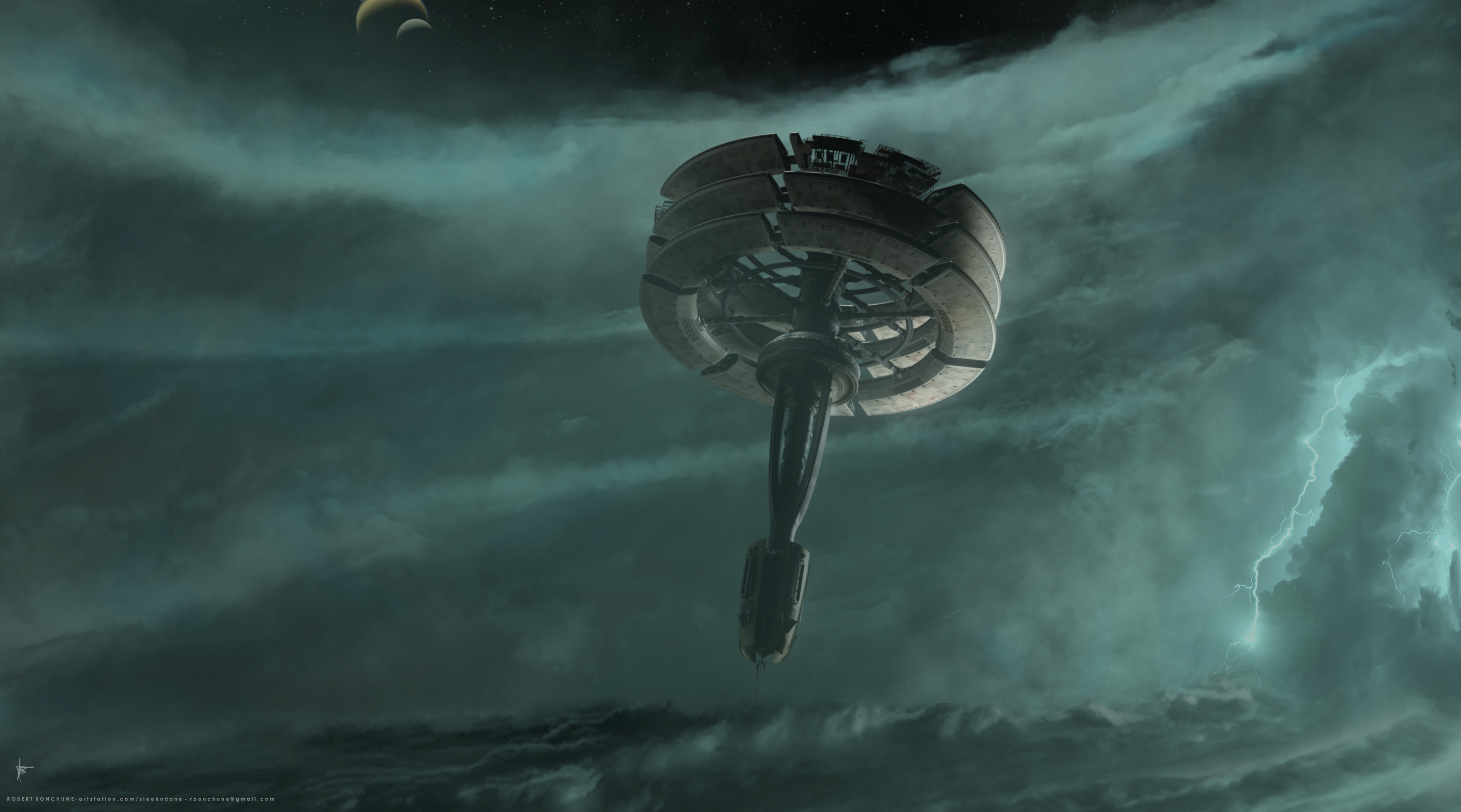 Robert Bonchune - "Alone in the Dark" - Ragnar Anchorage Station - BSG