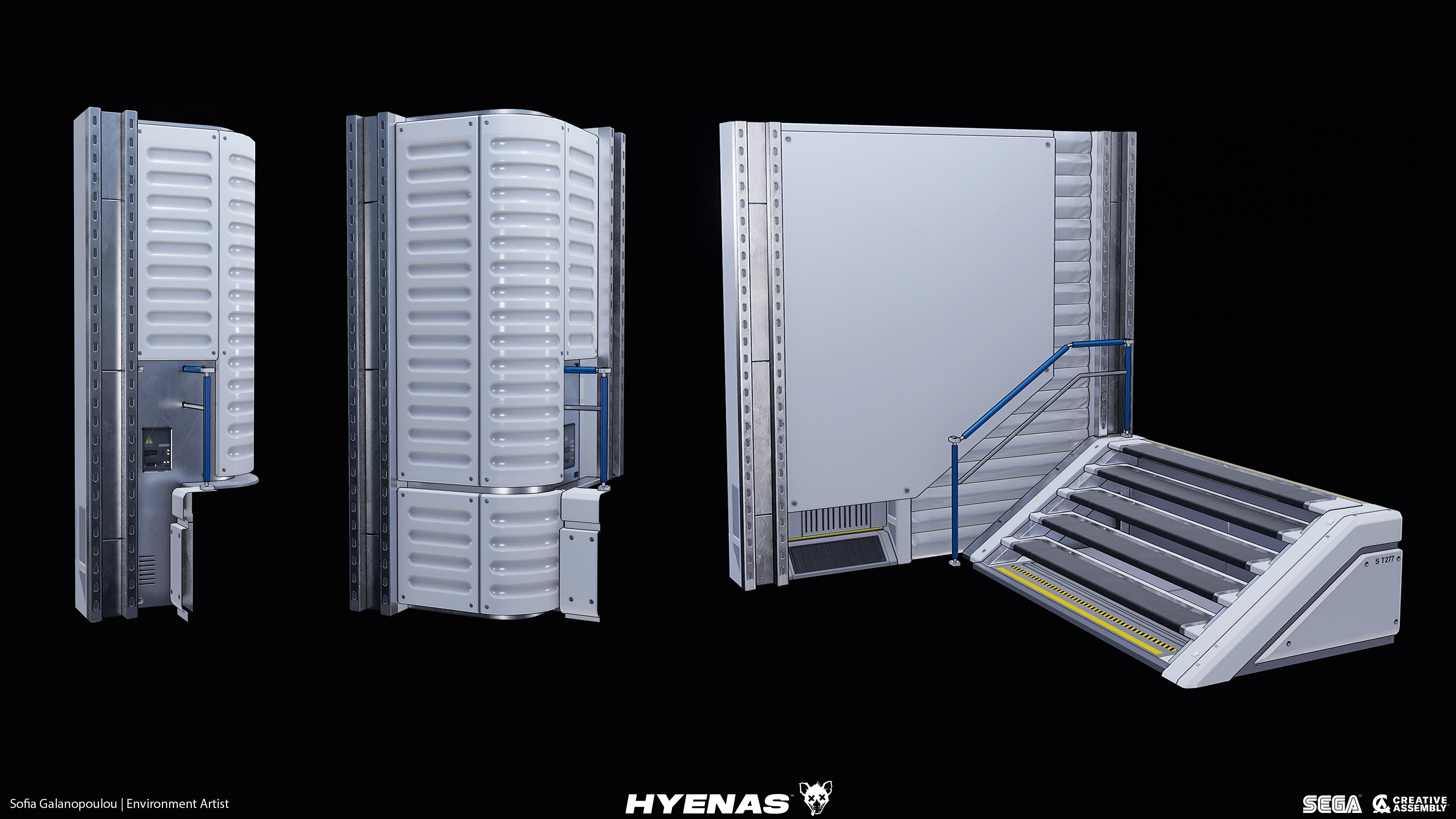 Sofia Galanopoulou - HYENAS: Habitation Kit & Props