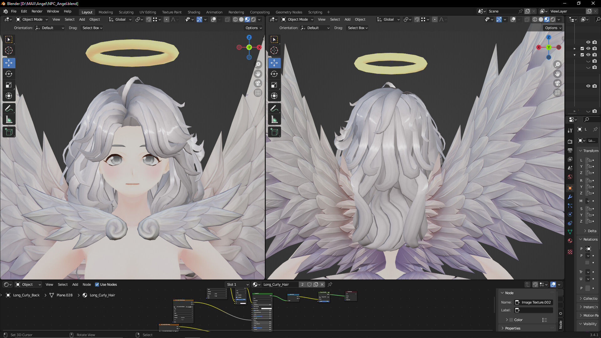 ArtStation - Various Angel Rigg & Animation