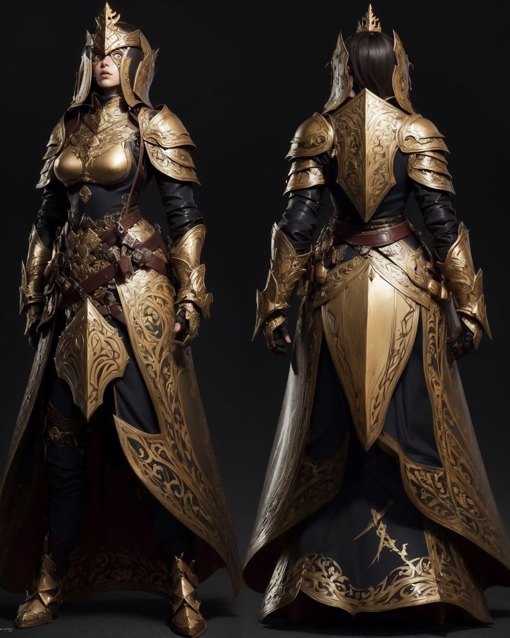 4K Anime Reference Art for Artists and Enthusiasts - 244 RPG Warrior ...