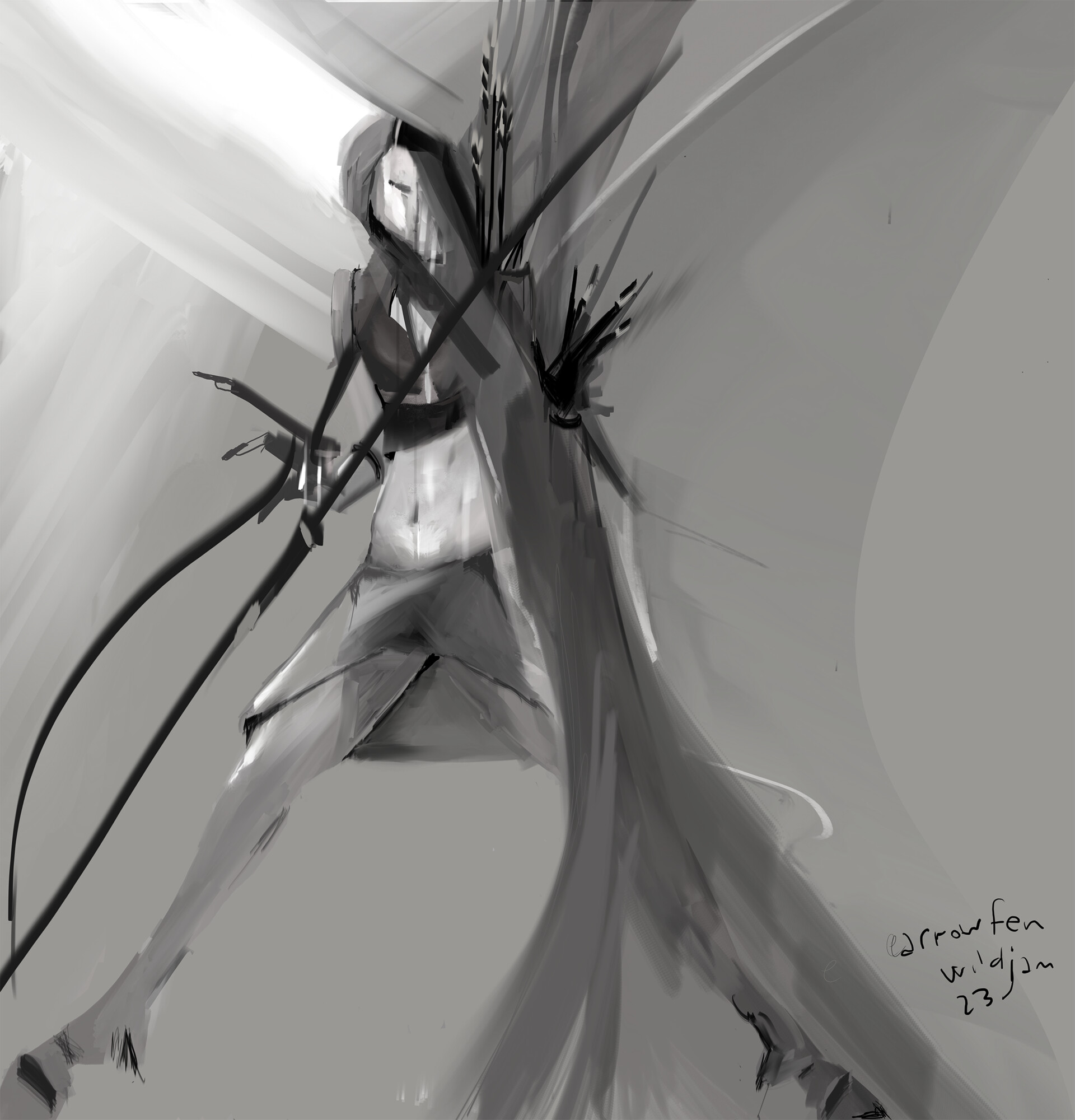 ArtStation - Arrowfen the Ready