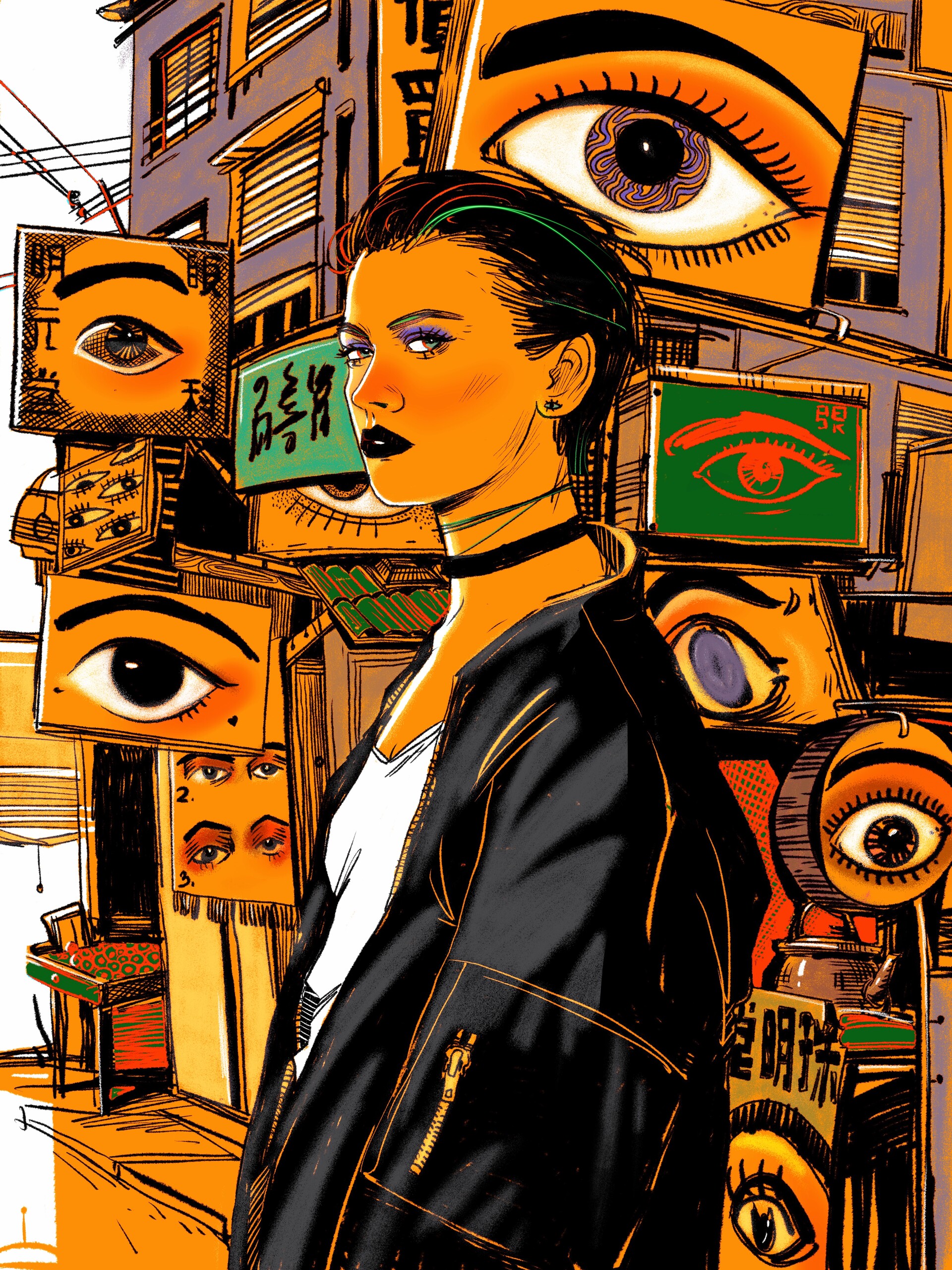 ArtStation - Too many eyes