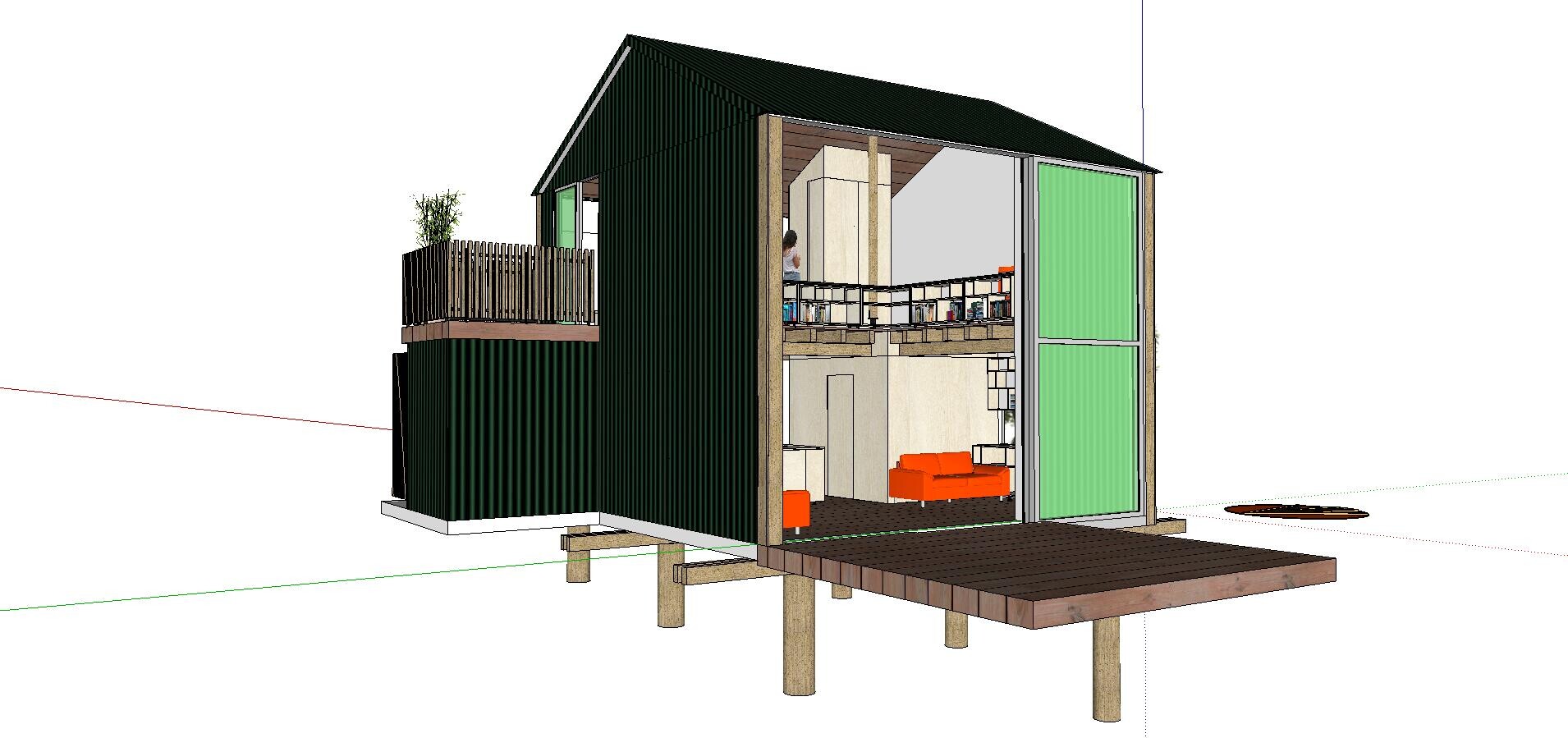 ArtStation - Creative Design-Holiday Cabin-034