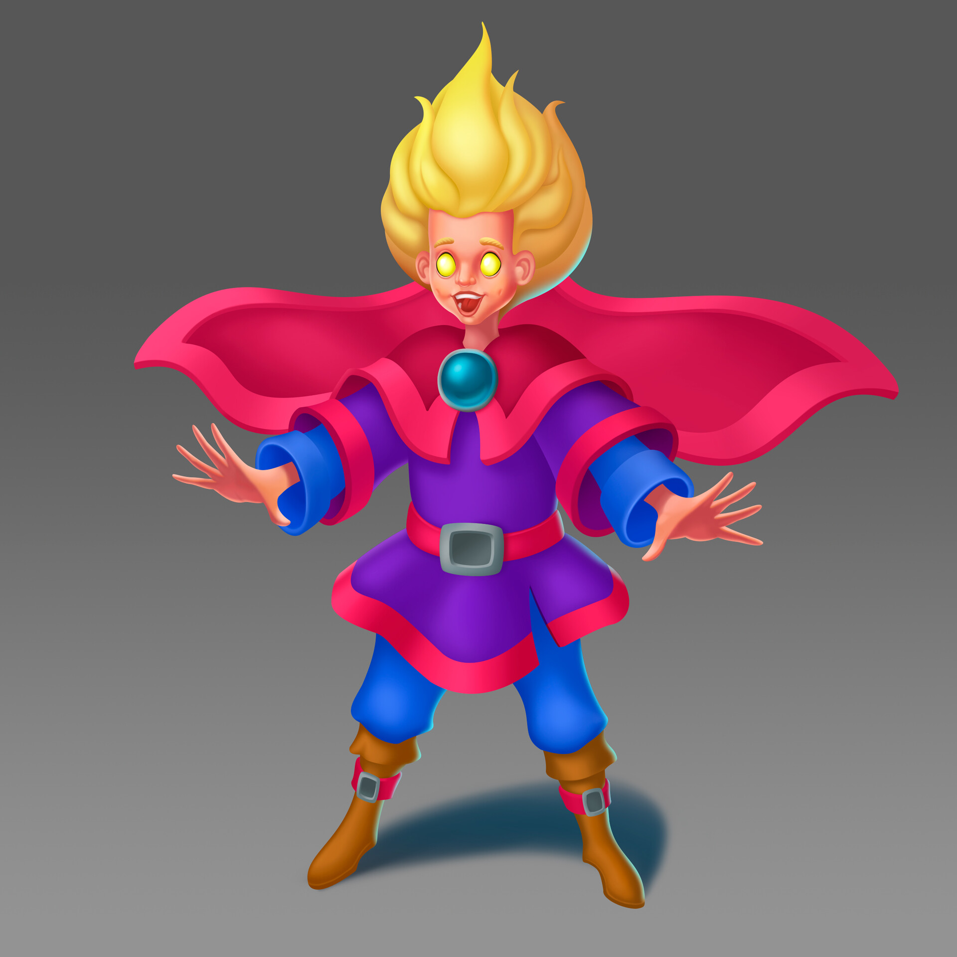 ArtStation - 13 y.o wizard