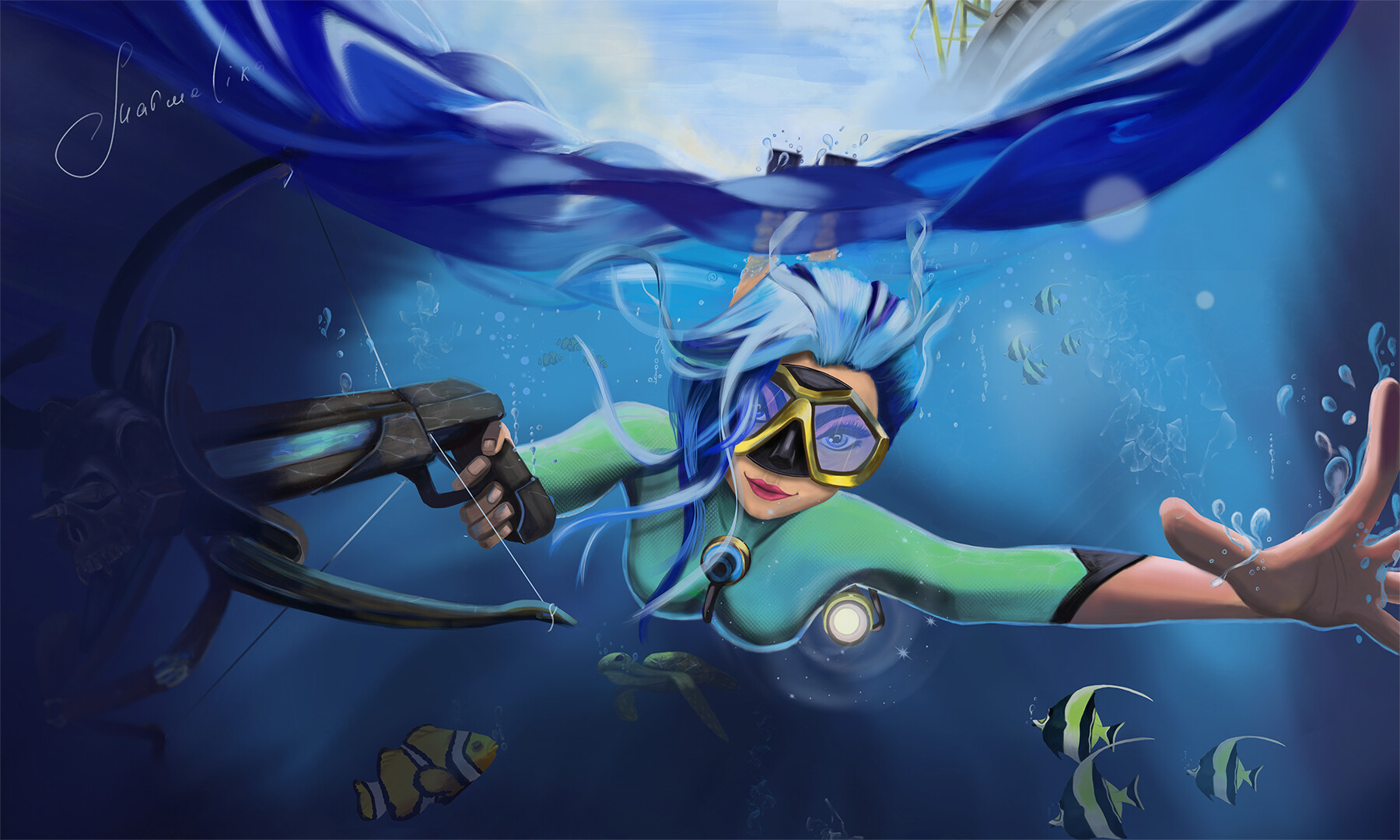 ArtStation - diver