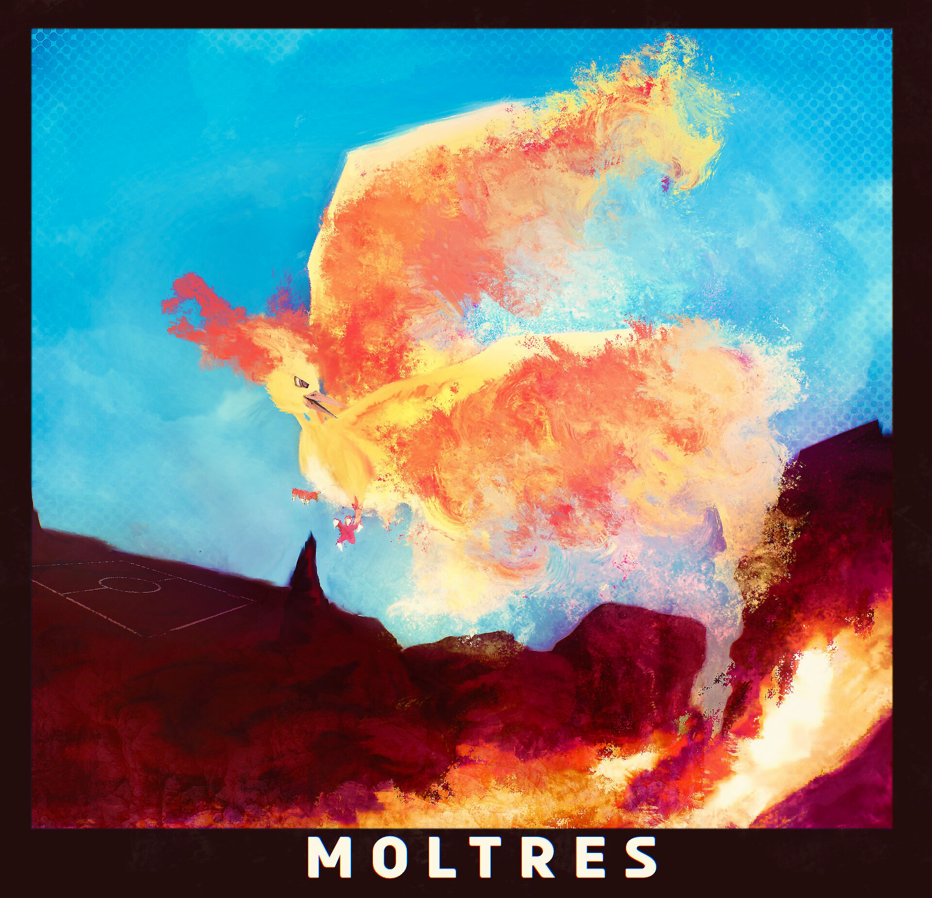 ArtStation - IN THE LAND OF FIRE, BE A BIRD OF FIRE