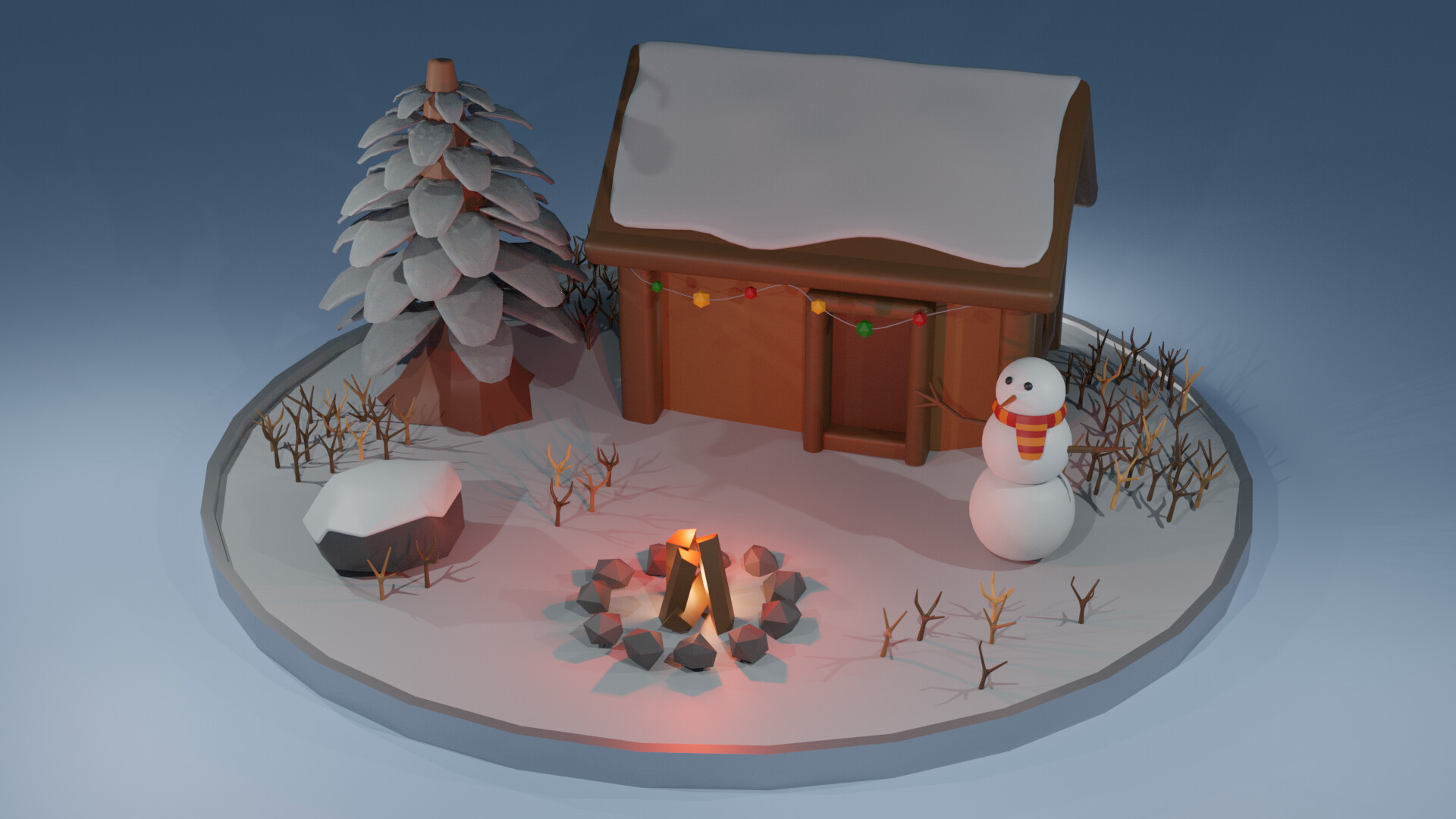 ArtStation - Winter Wonderland