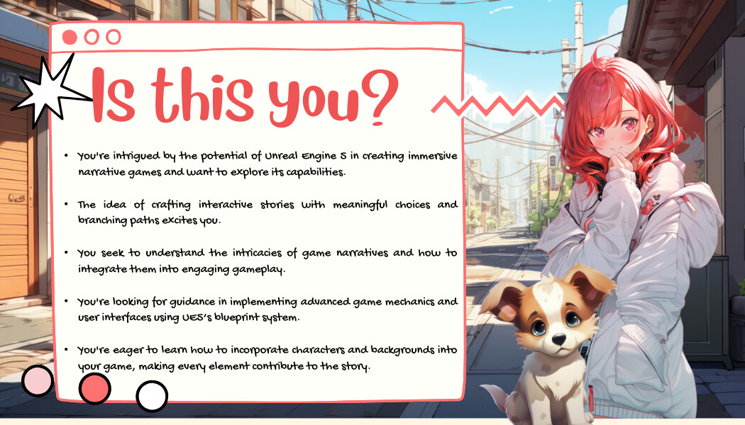 3D Tudor - Unreal Engine 5 Visual Novel and Narrative Game Design