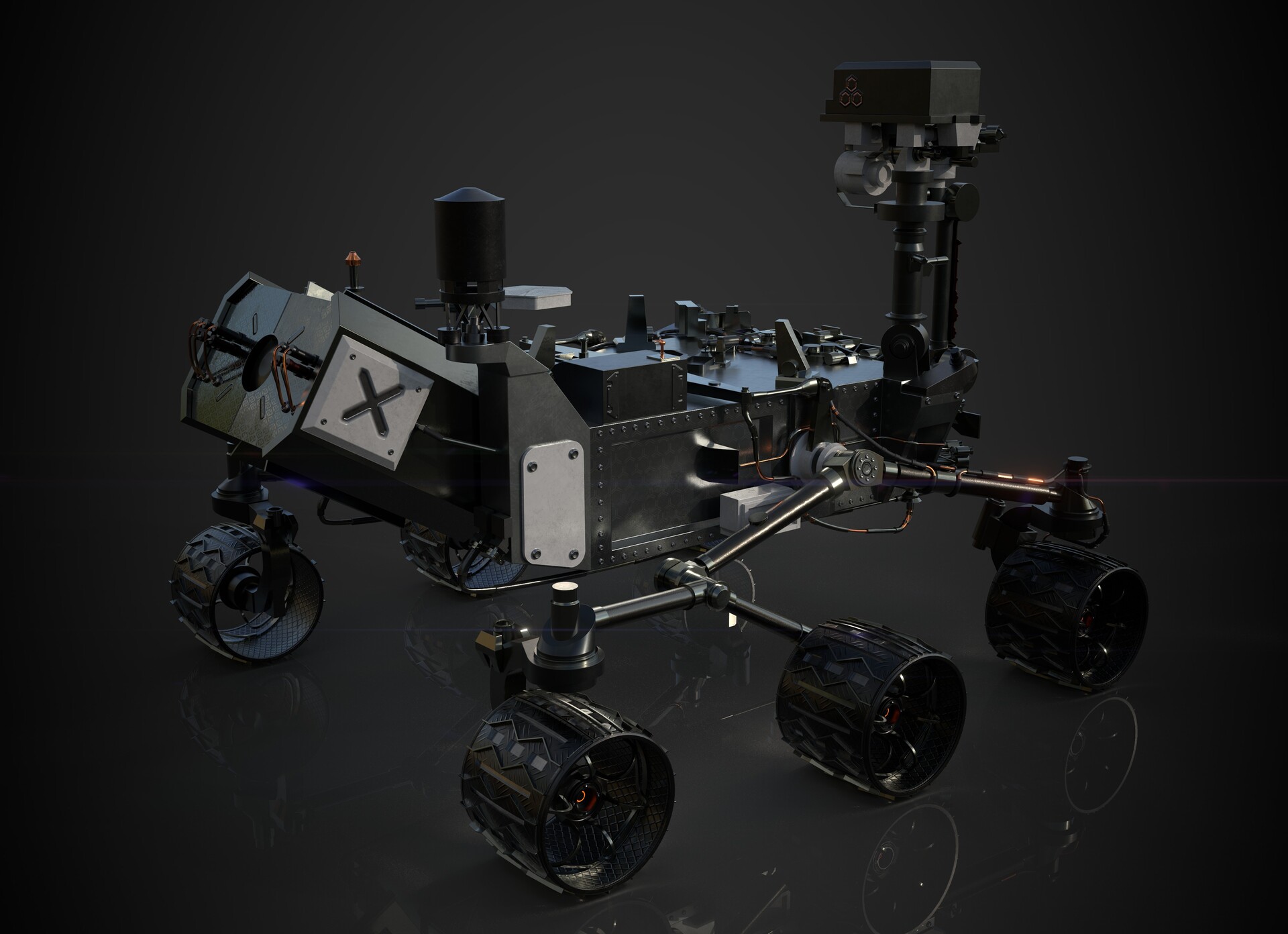 ArtStation - Perseverance Rover Vehicle